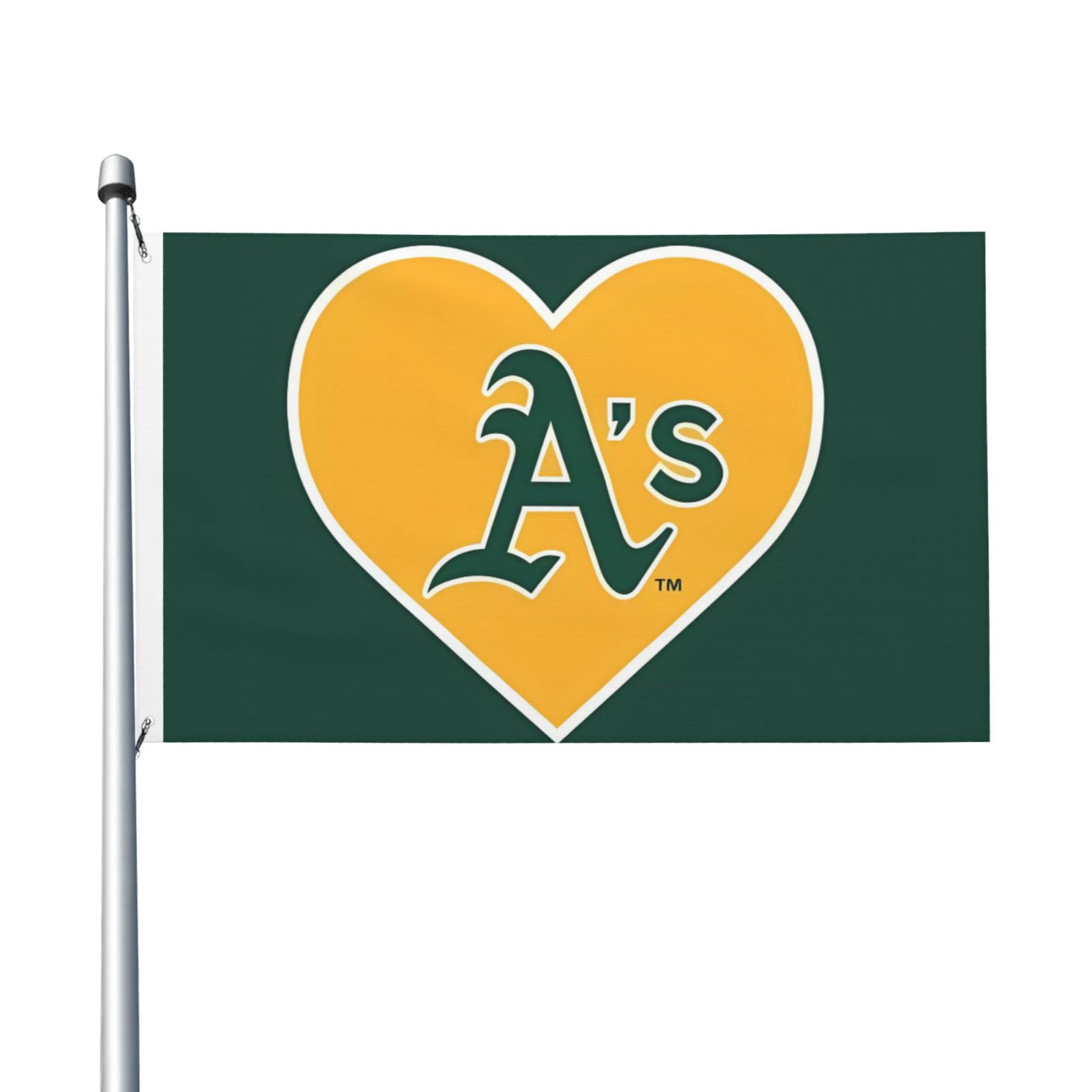 Athletics Printing Double Sided Flag 3x5FT Garden Banner Baseball Team ...