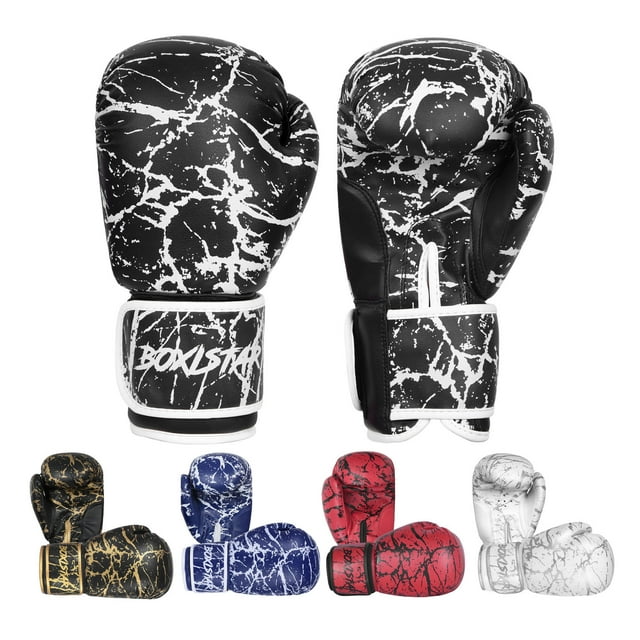 Boxistar Boxing Gloves for Men/Women, MMA Training, Youth Sizes, 8-16 ...