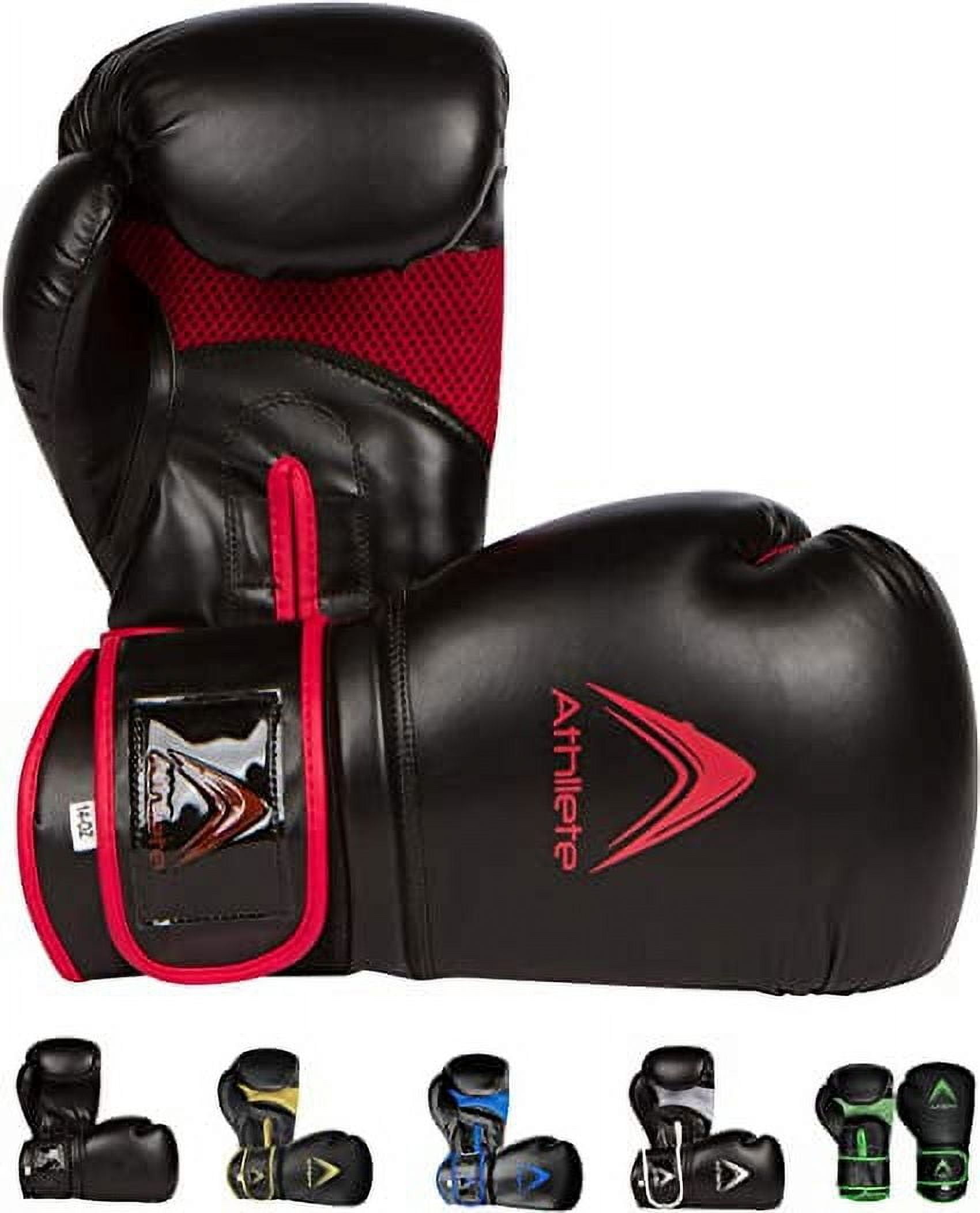 Athllete Adult Boxing Gloves, Extra Thick Padding, Ideal for Fitness ...