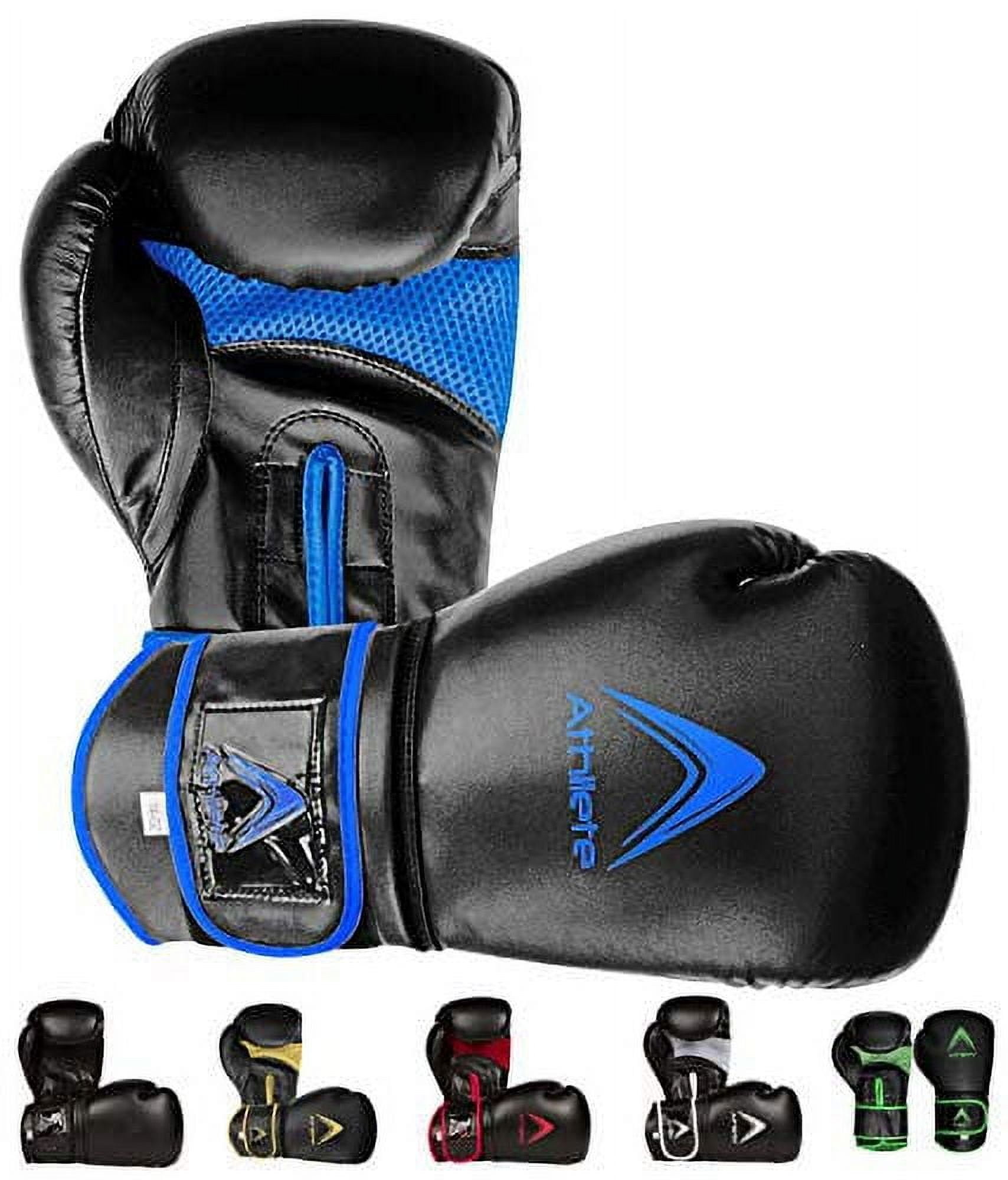 Athllete Boxing Gloves for Men & Women, Extra Thick Padding, Training ...