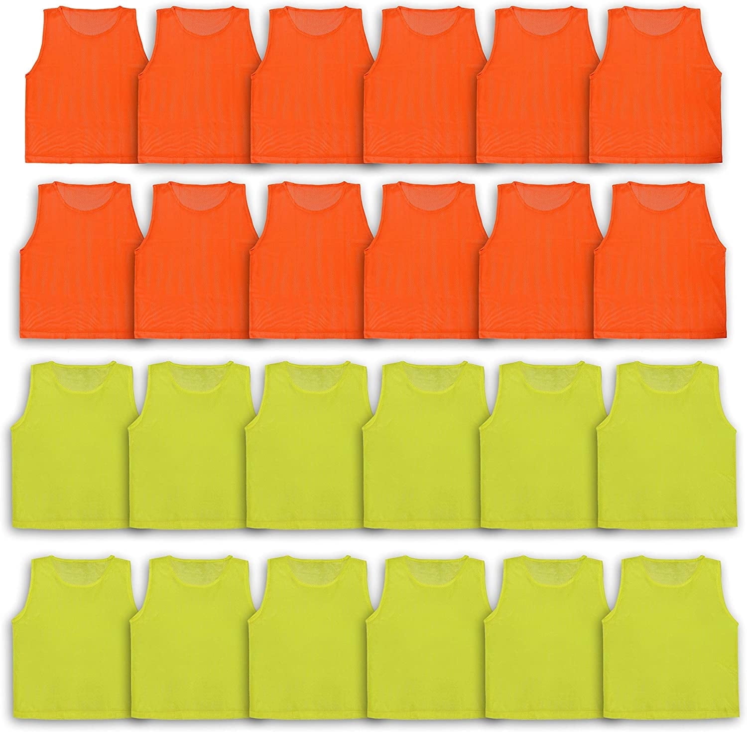 Athllete Litemesh Pinnies Scrimmage Vests Team Practice Jersey, 24-Pack ...