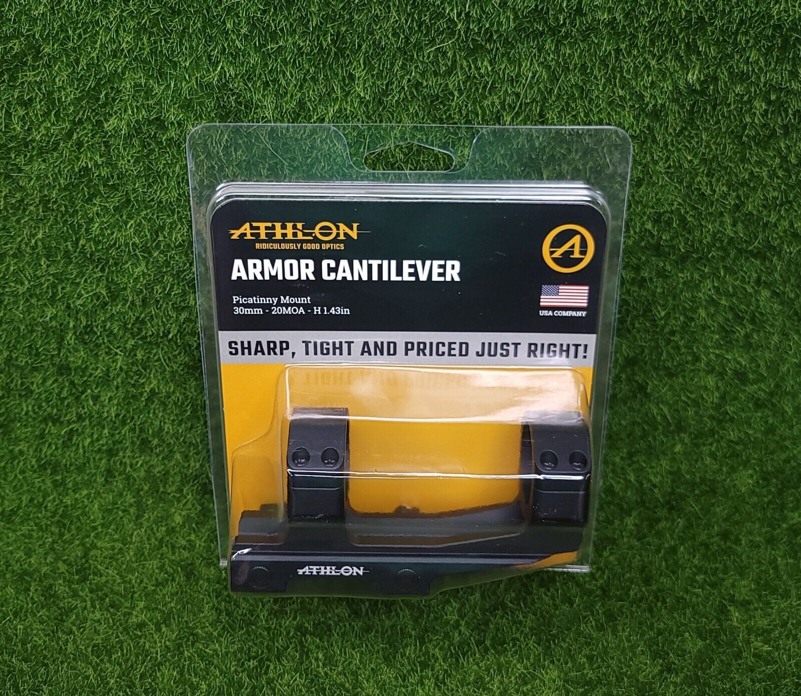 Free Shipping! Athlon Armor Cantilever Scope Mount 30 mm 20 MOA ...