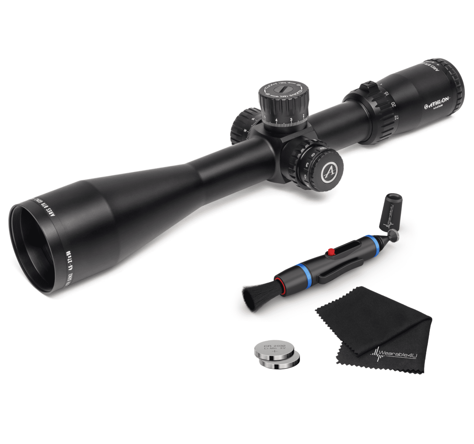 Athlon Optics Ares BTR 4.5-27x50 APRS5 FFP IR MIL with Extra Battery ...