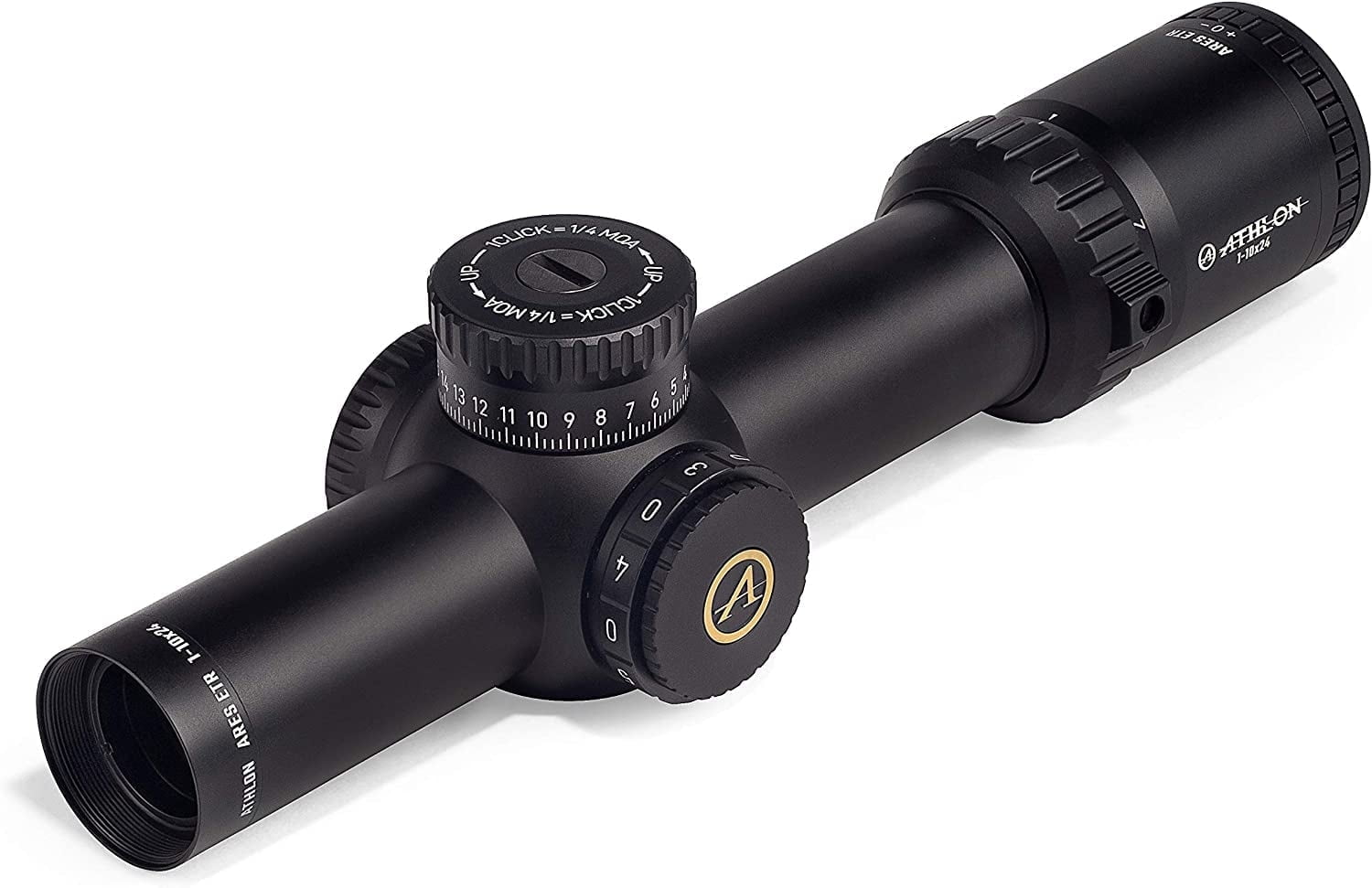 Athlon Optics Ares ETR 1-10x24 Riflescope ATMR2 FFP IR MOA Reticle ...