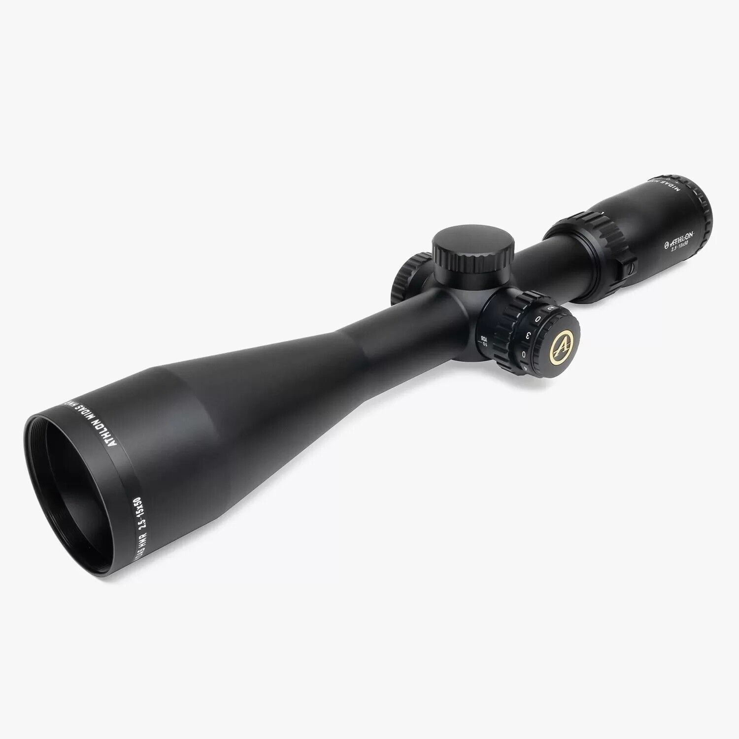 Athlon Optics Midas HMR Rifle Scope 2.5-15x 50mm Illuminated AHMR MOA ...