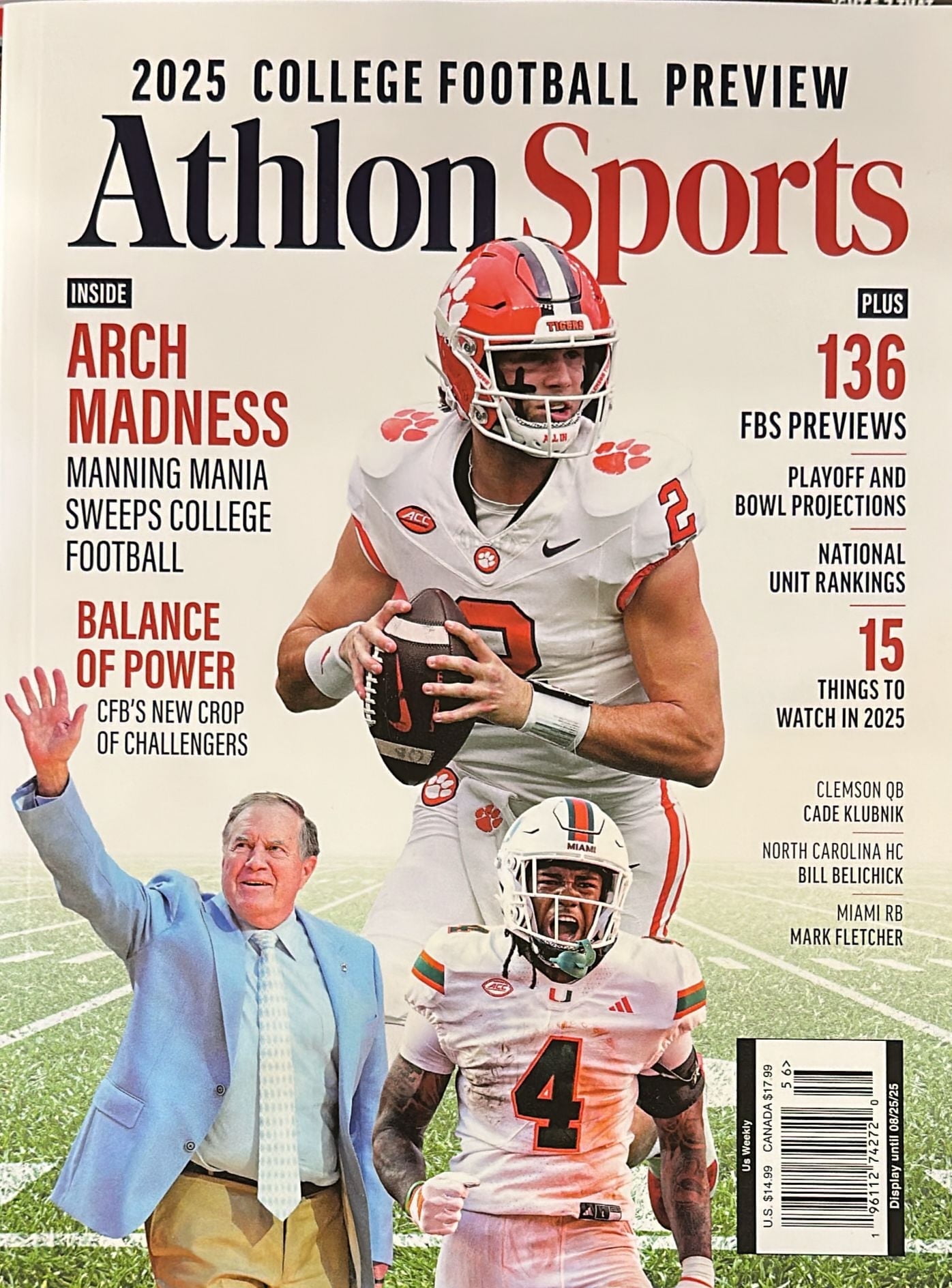 Athlon Sports College Football Magazine Issue 56 - Walmart.com