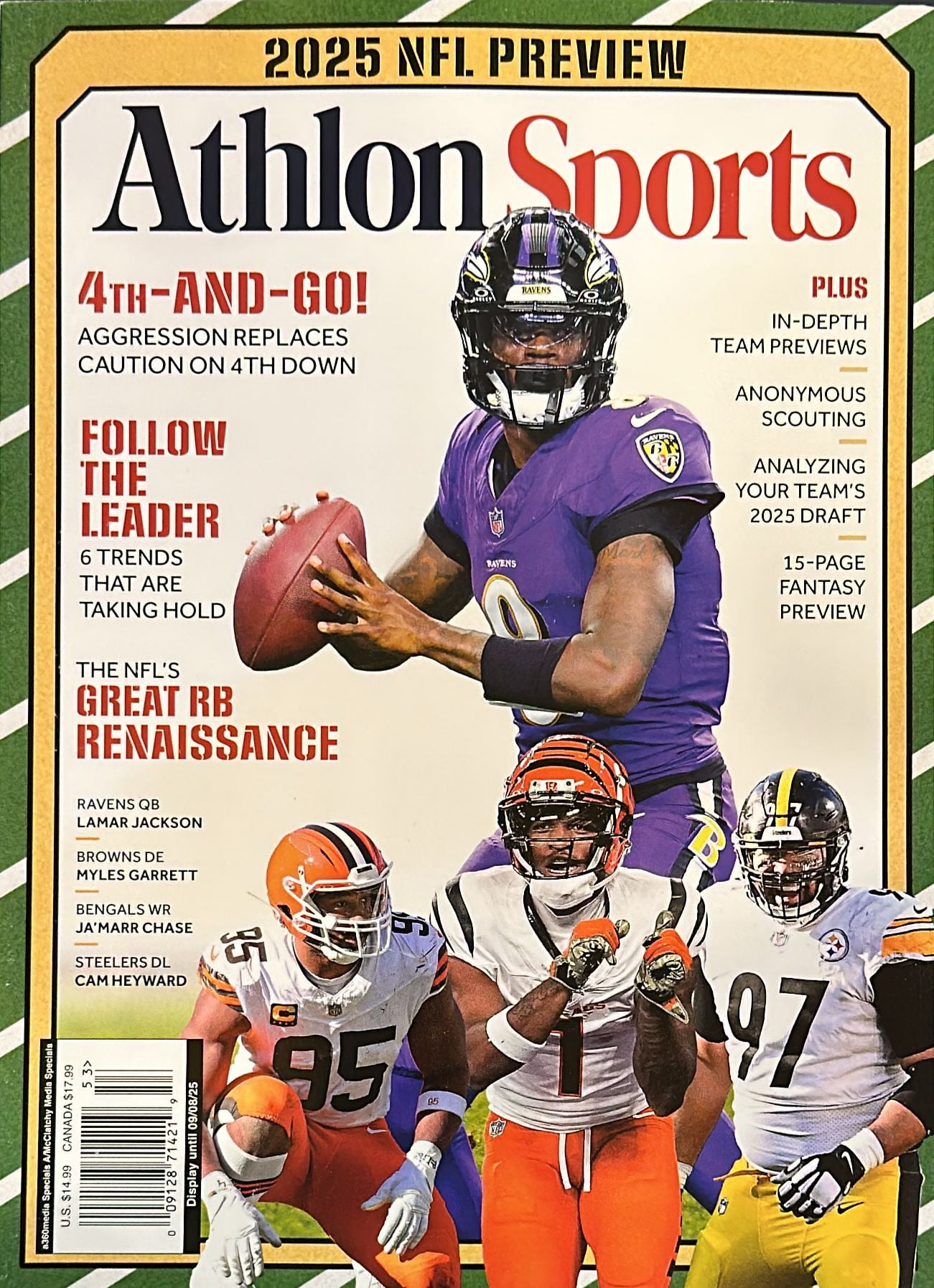 Athlon Sports Pro Football Preview Magazine Issue 53 - Walmart.com