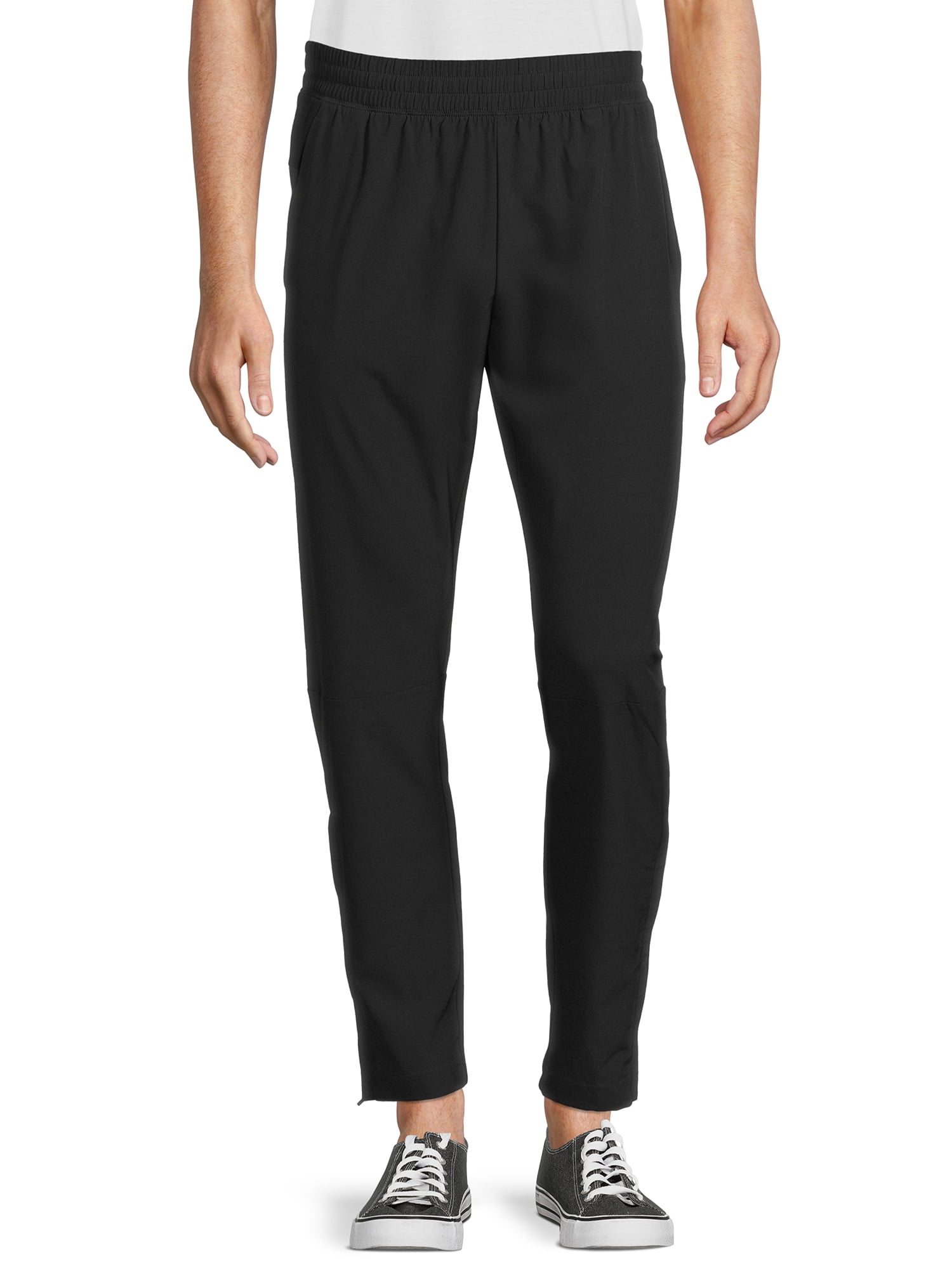 Athlux Men's Mixed Media Run Pants - Walmart.com
