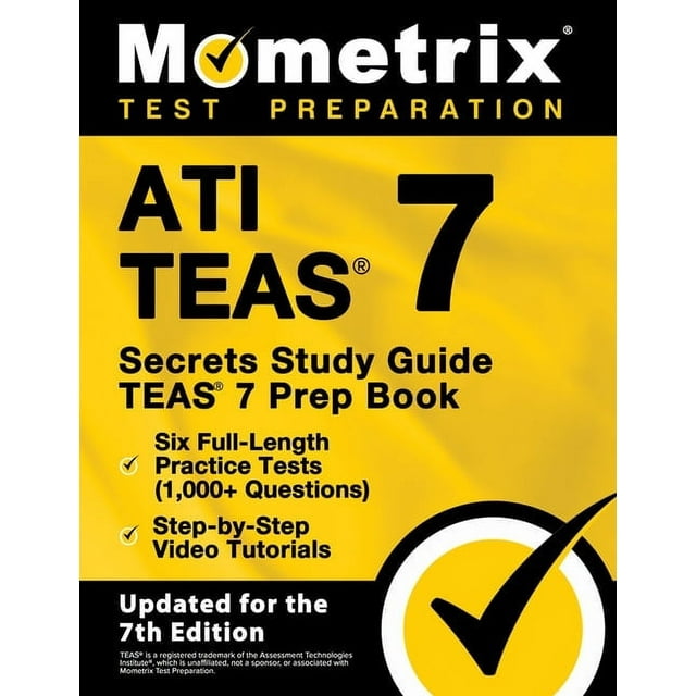 ATI TEAS 7 Prep Book: Updated Study Guide with Essential Strategies ...
