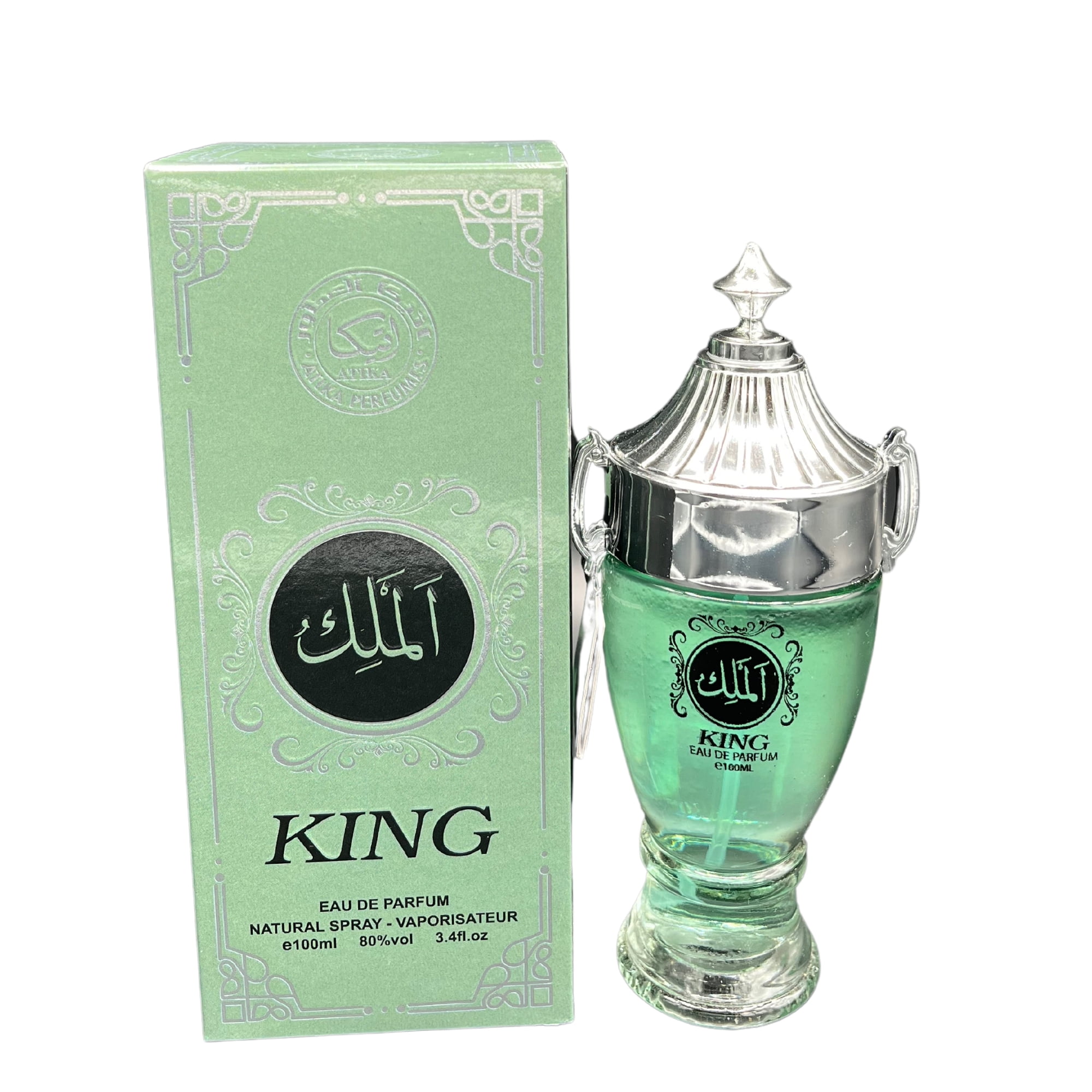 Atika Perfumes King for Men, EAU DE PARFUM, 100 ml عطر الملك للرجال ...