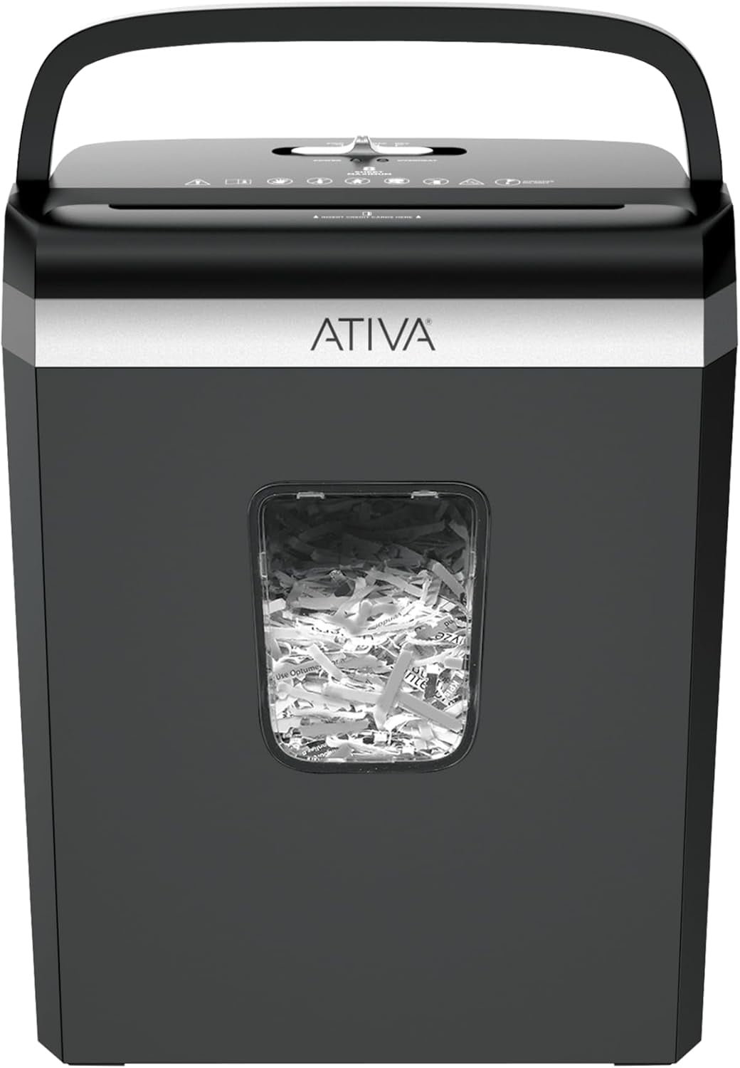 Ativa® 8-Sheet Cross-Cut Shredder, A08CC23 - Walmart.com