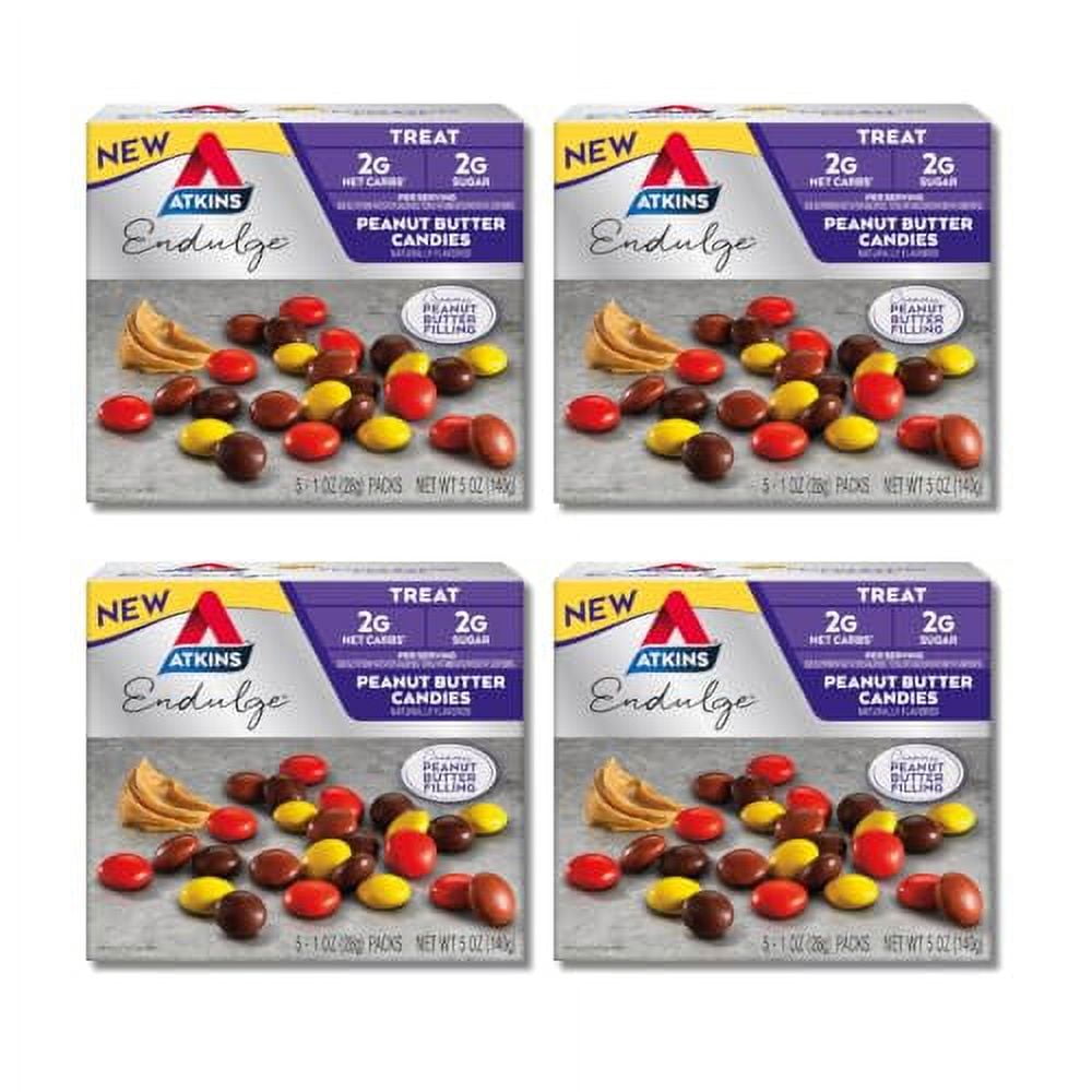 Atkins Endulge Treat, Peanut .. Butter Candies, 2g Net .. Carbs, 2g ...