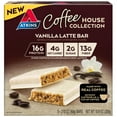 Atkins Protein-Rich Meal Bar, Coffee House Vanilla Latte Bar, Keto ...