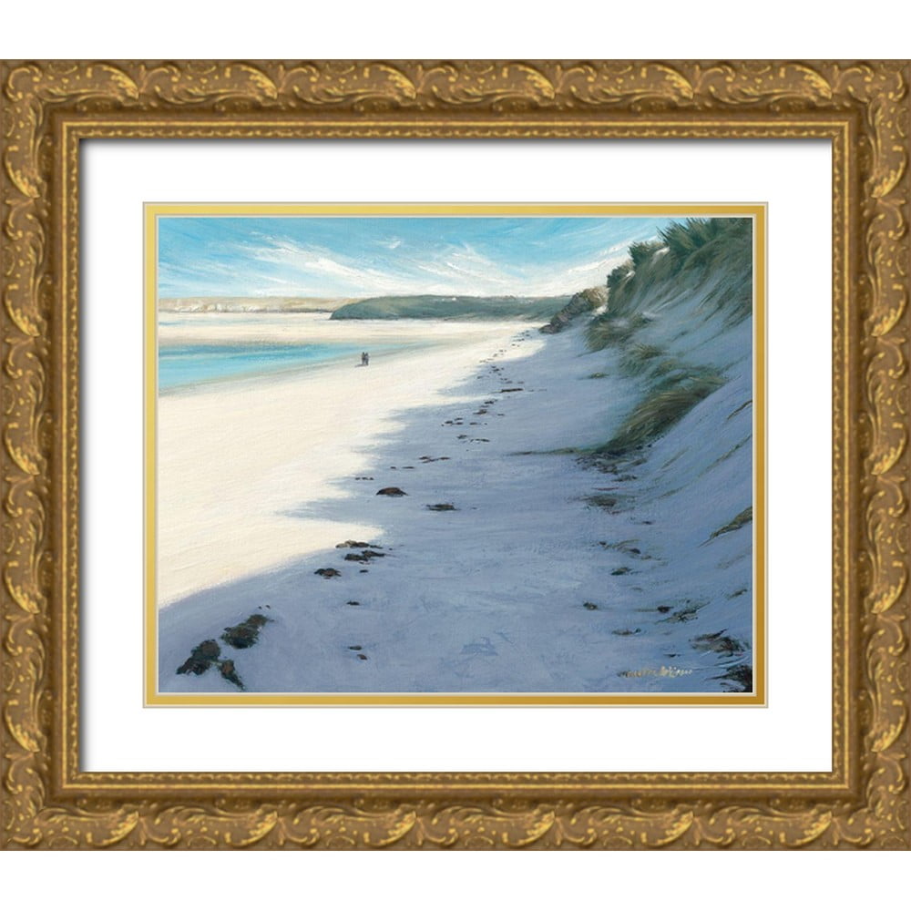Atkinson, Caroline 14x12 Gold Ornate Wood Framed with Double Matting ...