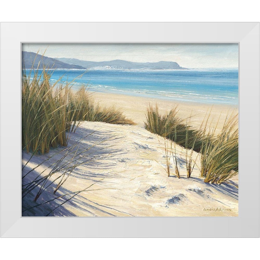 Atkinson, Caroline 14x12 White Modern Wood Framed Museum Art Print ...