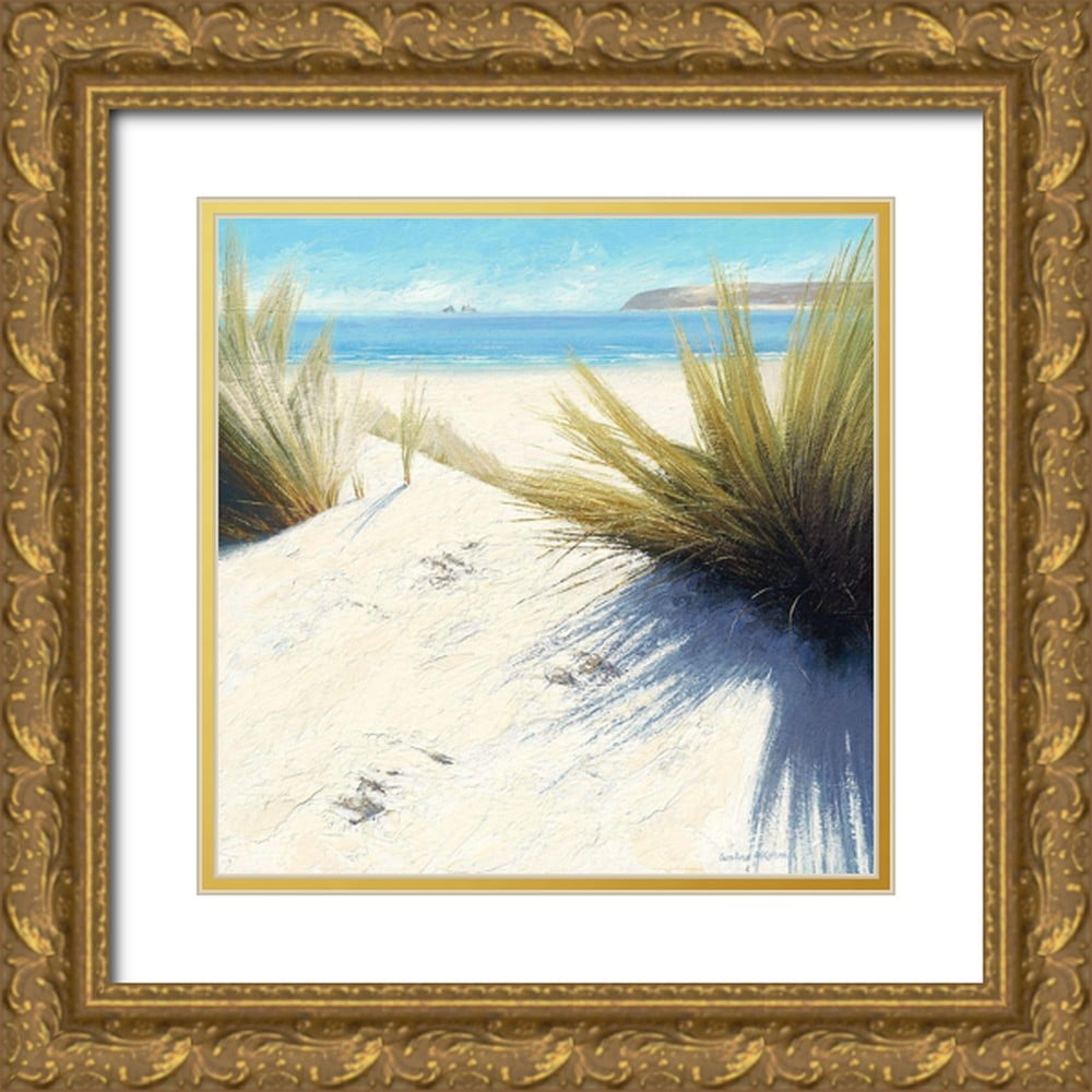 Atkinson, Caroline 15x15 Gold Ornate Wood Framed with Double Matting ...