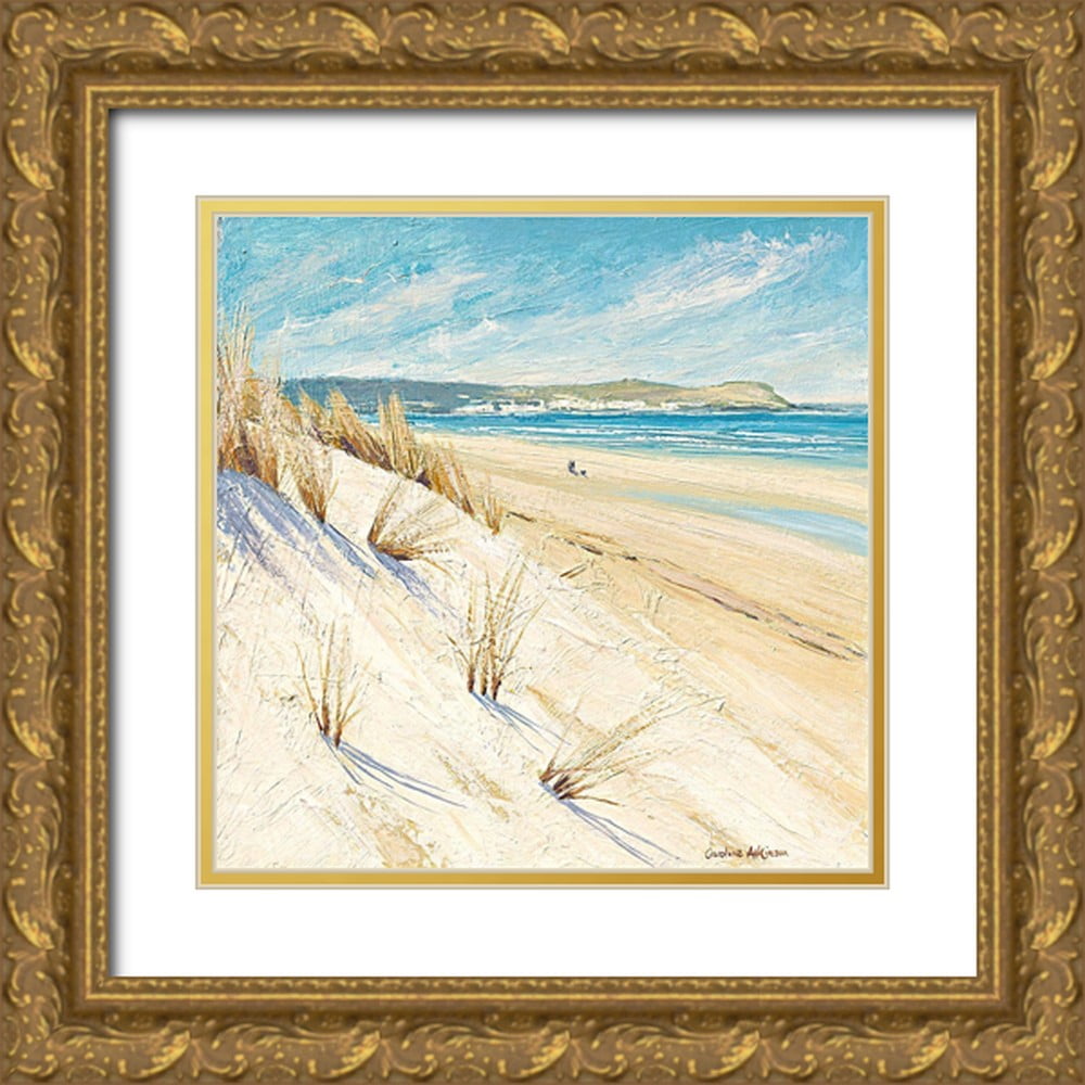 Atkinson, Caroline 15x15 Gold Ornate Wood Framed with Double Matting ...