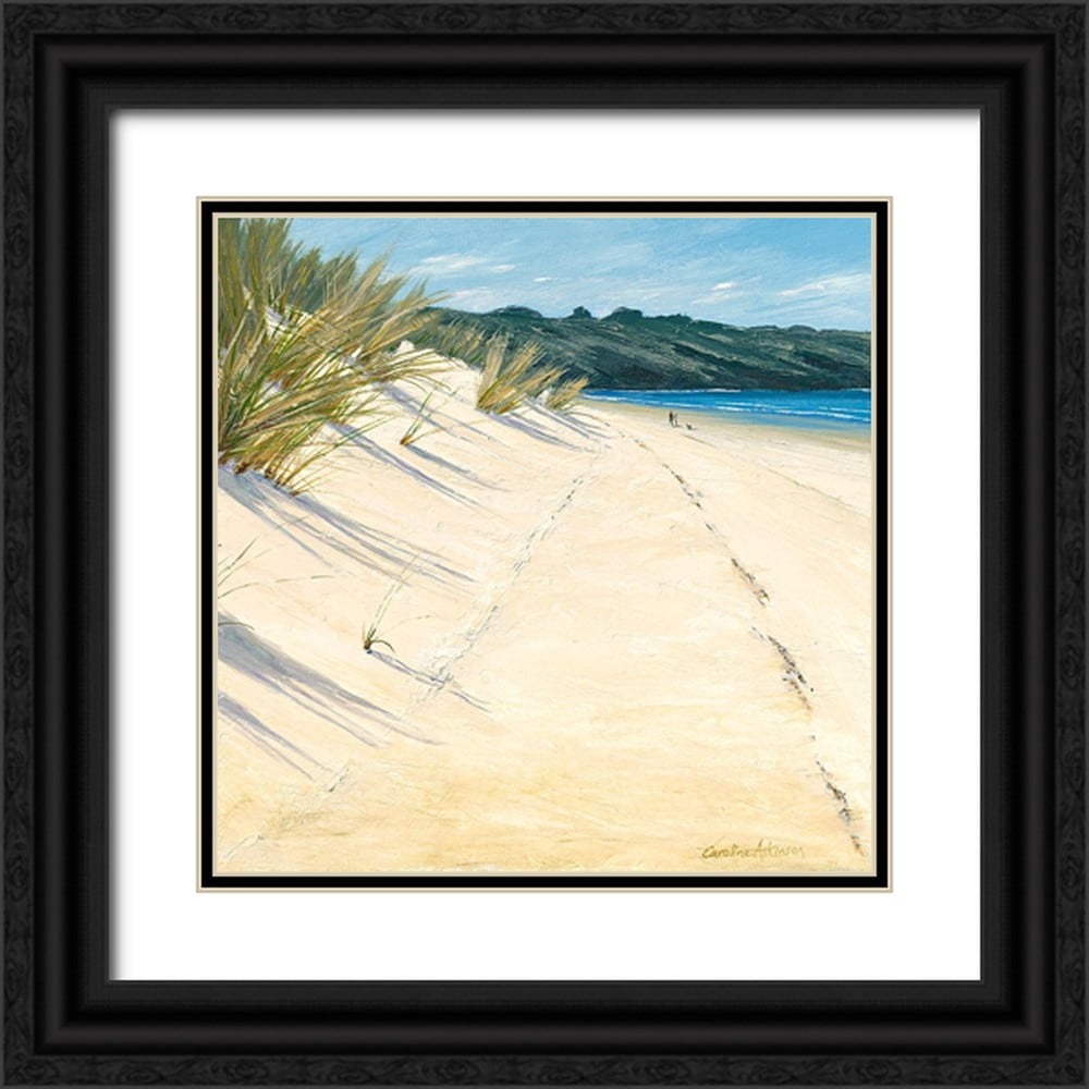 Atkinson, Caroline 26x26 Black Ornate Wood Framed with Double Matting ...