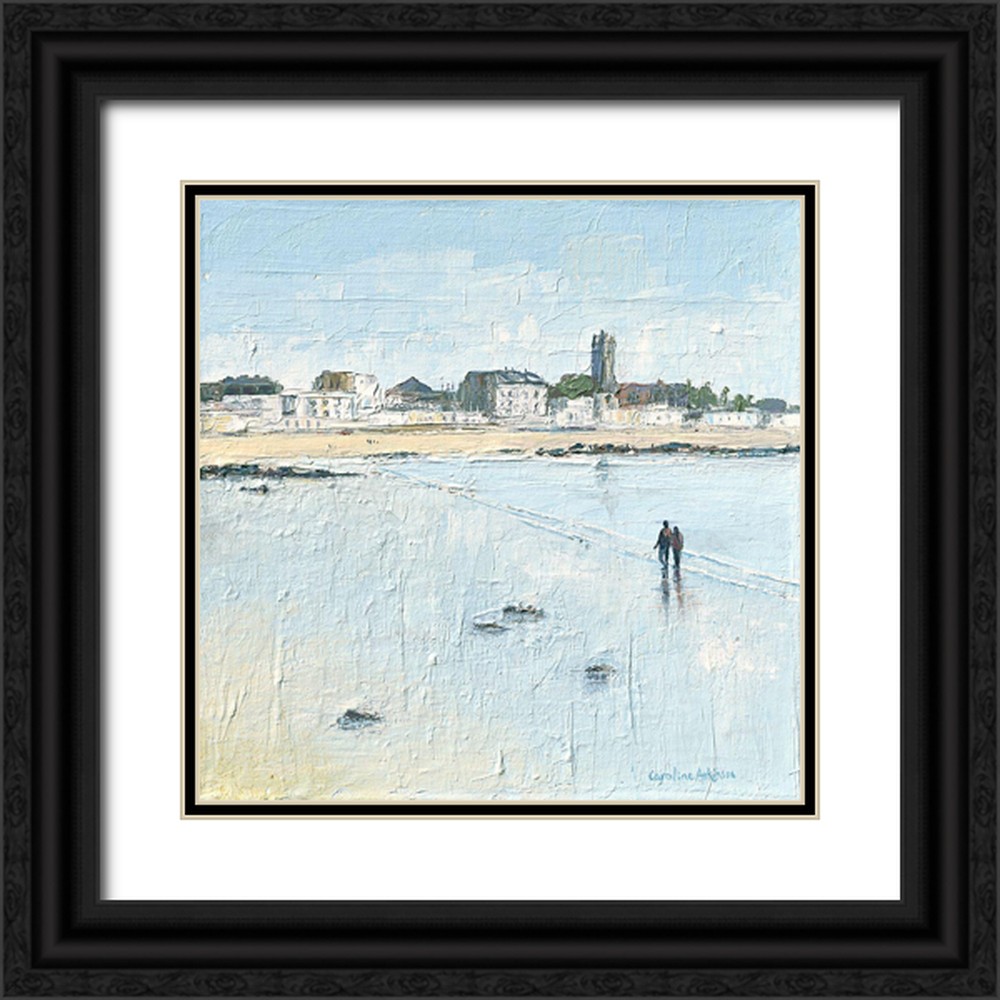Atkinson, Caroline 26x26 Black Ornate Wood Framed with Double Matting ...