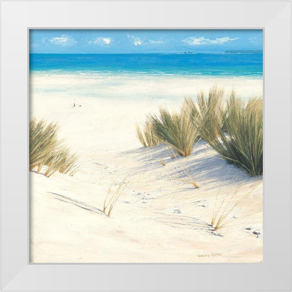 Atkinson, Caroline 26x26 White Modern Wood Framed Museum Art Print ...