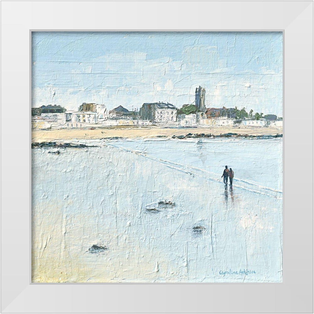 Atkinson, Caroline 26x26 White Modern Wood Framed Museum Art Print ...