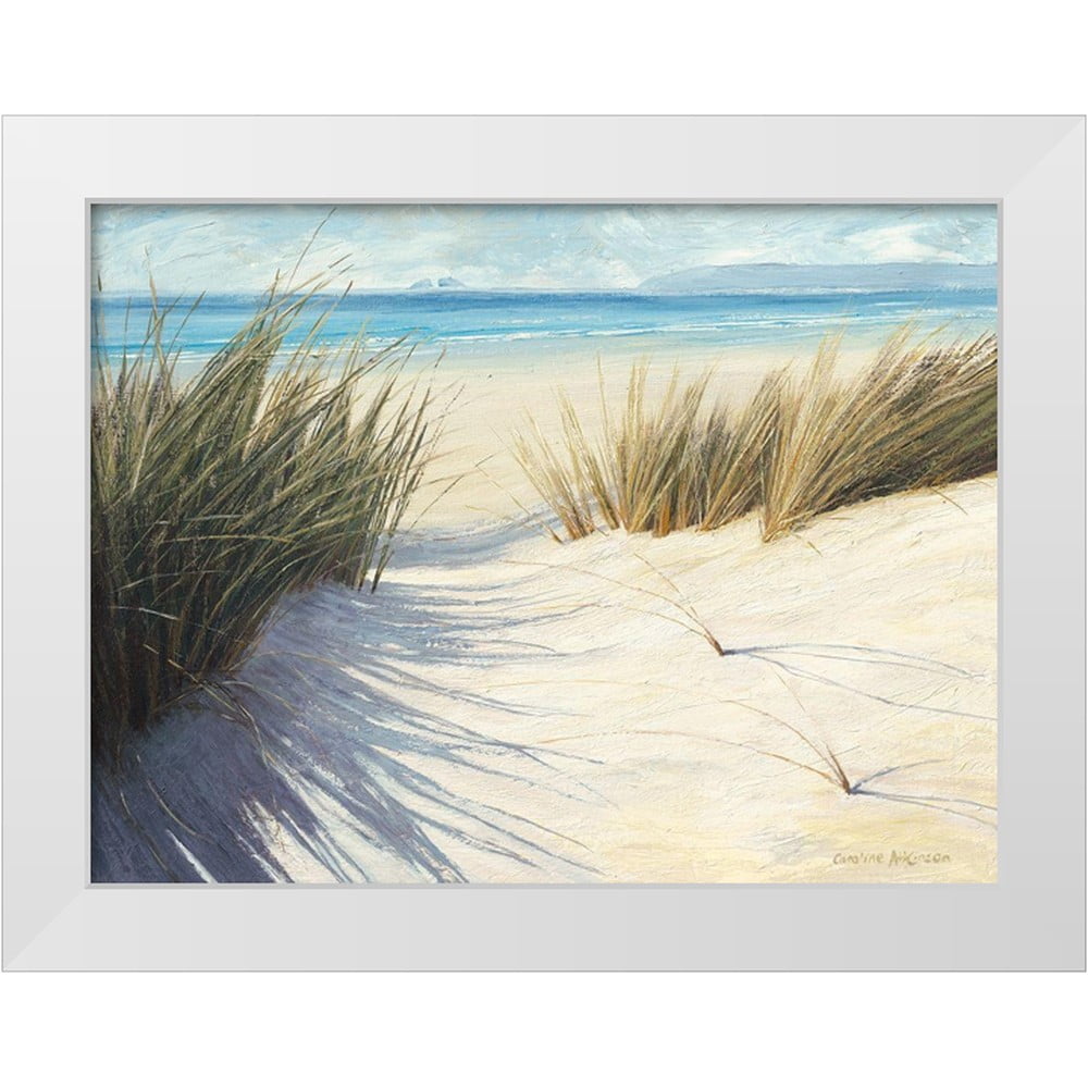 Atkinson, Caroline 32x25 White Modern Wood Framed Museum Art Print ...
