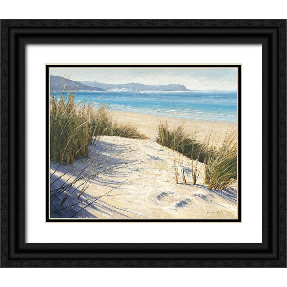 Atkinson, Caroline 32x26 Black Ornate Wood Framed with Double Matting ...