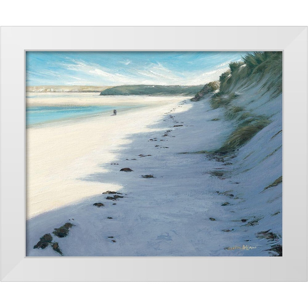 Atkinson, Caroline 32x26 White Modern Wood Framed Museum Art Print ...