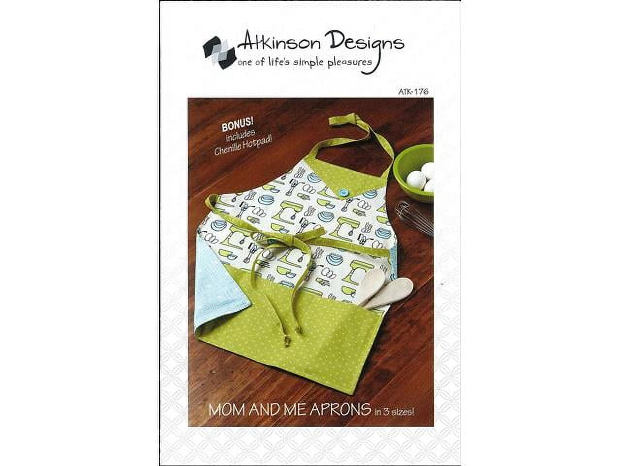 Atkinson Designs Mom And Me Aprons Pattern - Walmart.com