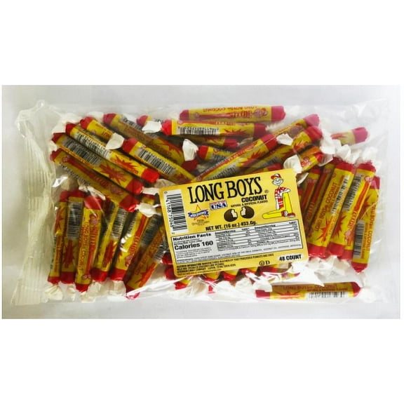 Long Boys Classic Coconut Caramel Candy, 44 Oz - Walmart.com