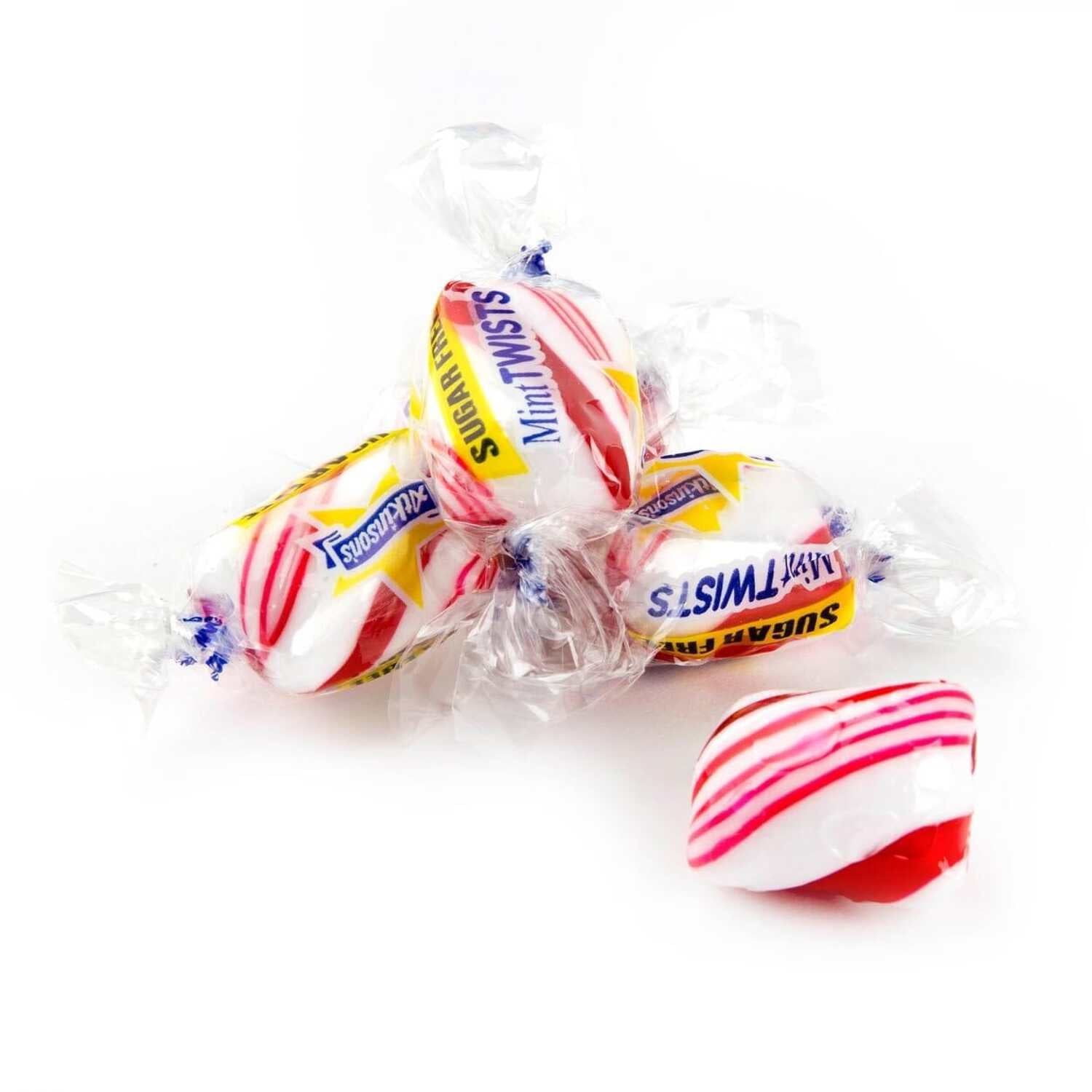 Atkinson's Mint Twists Candy Sugar Free Bulk, 15 Pound - Walmart.com