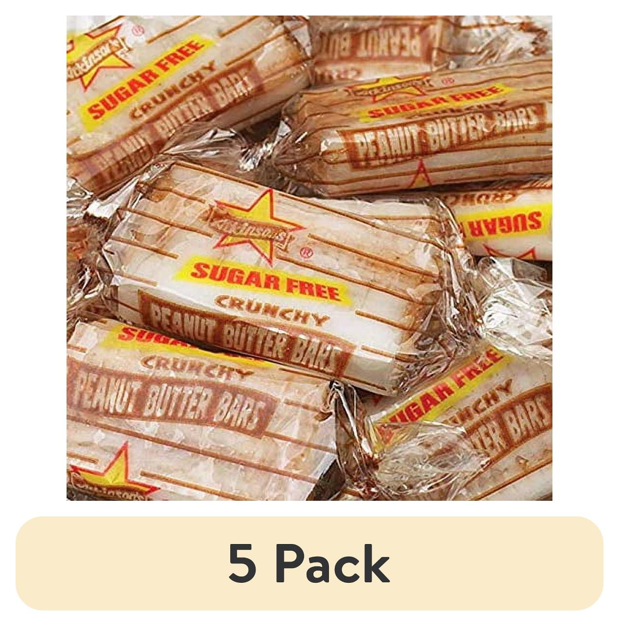 (5 pack) Atkinson's Sugar-Free Peanut Butter Bars: Delicious Diabetic ...