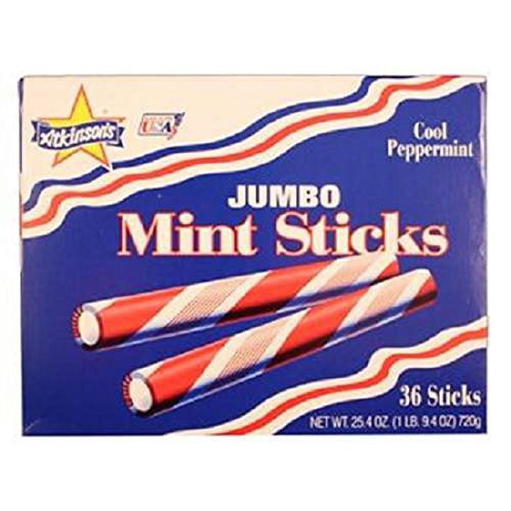 Mint Sticks Cool Peppermint, Count 36 - Sugar Candy/Grab Varieties ...