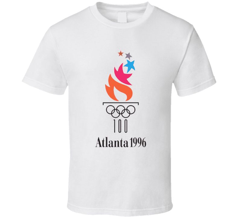 Atlanta 1996 Summer Olympics T Shirt - Walmart.com