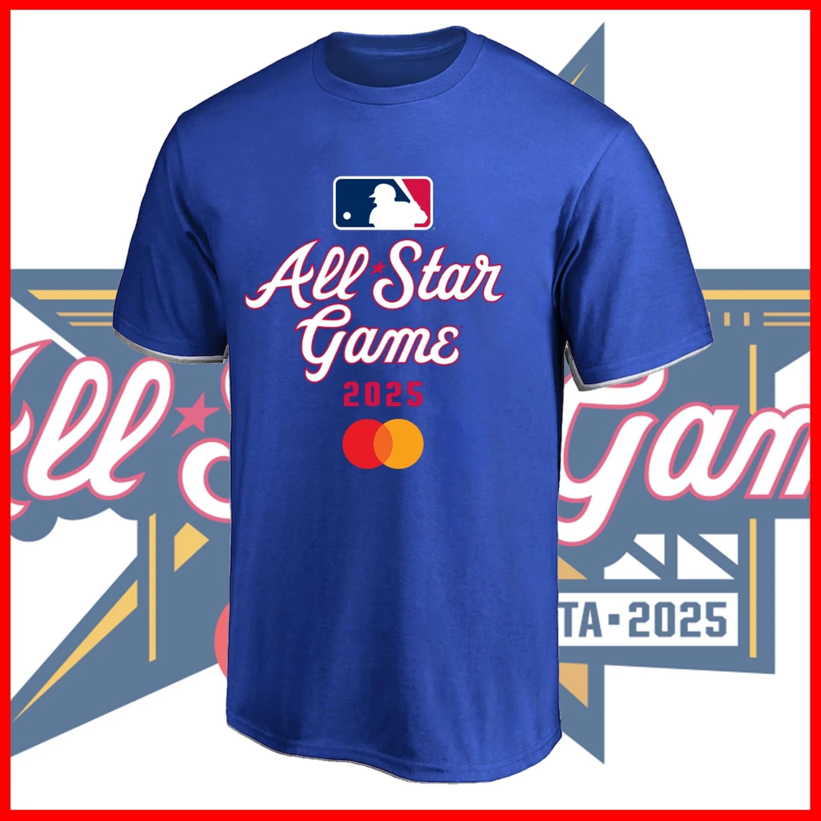 Atlanta 2025 Baseball League All-Star Game Logo Fanmade For Gift For ...