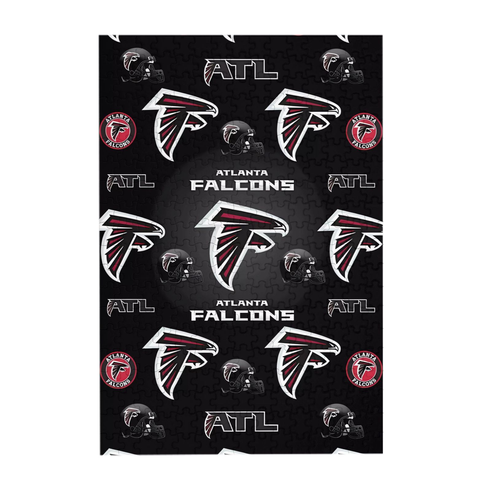Atlanta 2025 Wooden Football Team Jigsaw Picture puzzle (300-Piece Eco ...