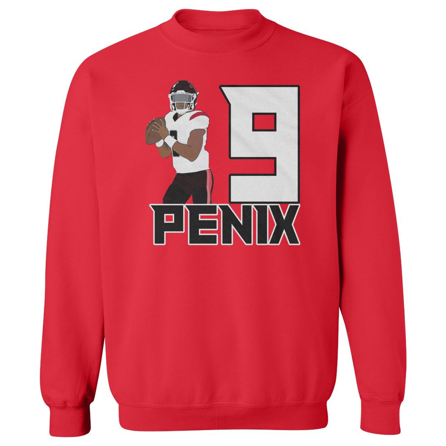 Atlanta 9 Penix Inspired Tee - Sports Fans Unisex Crewneck Sweatshirt ...