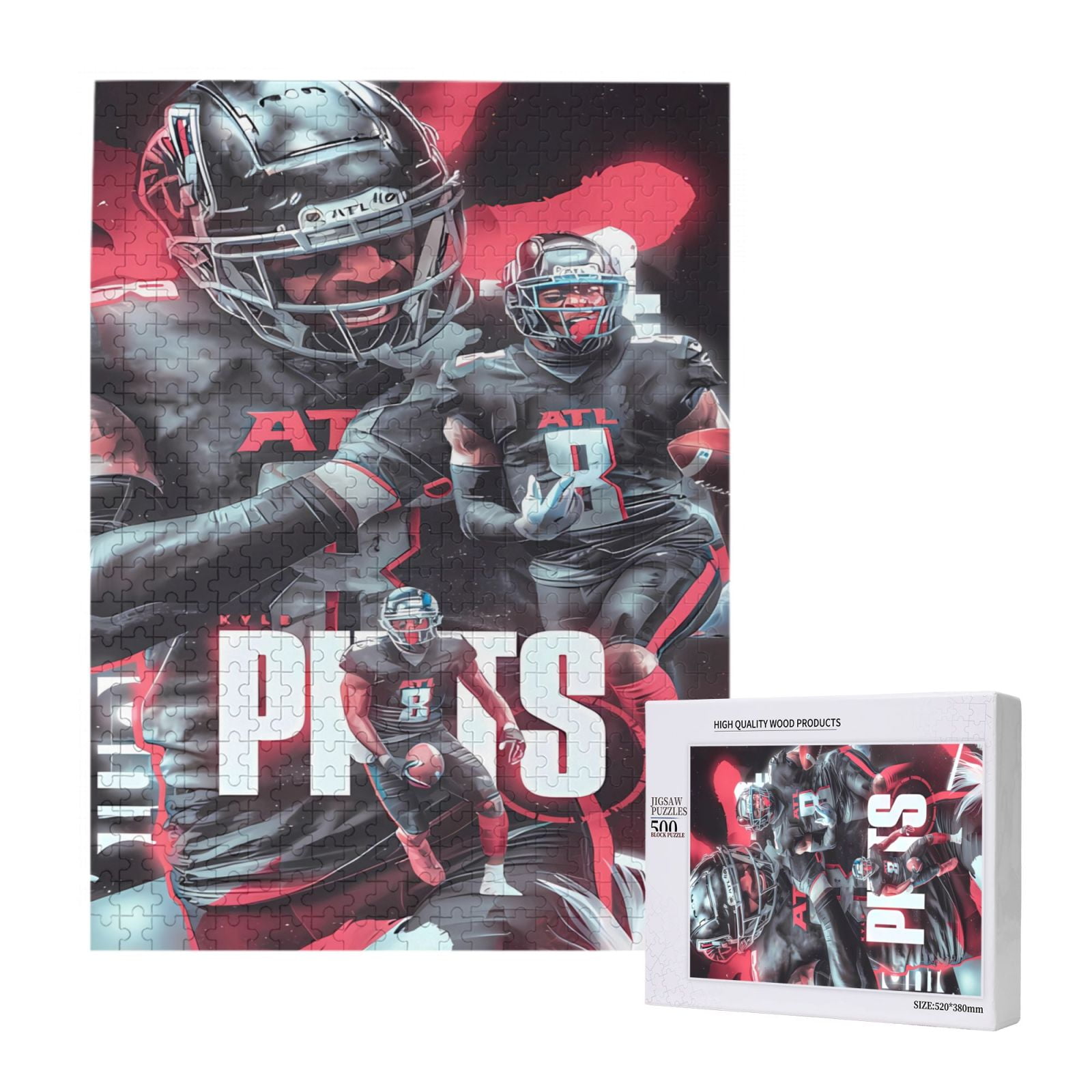 Atlanta Adult Wooden Jigsaw Puzzle (Colorful Box) - 500 Pieces ...