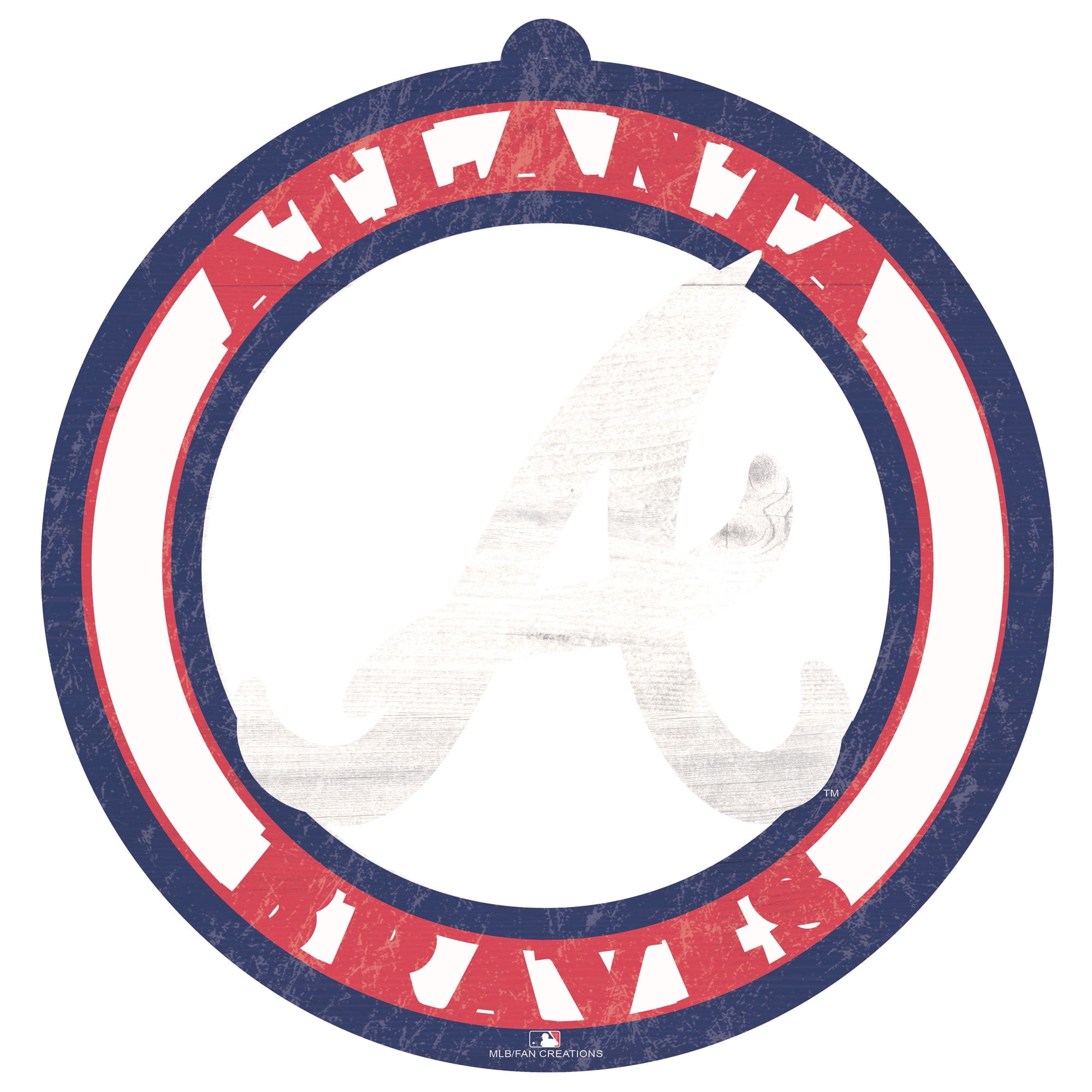 Atlanta Braves 16'' Team Color Logo Cutout - Walmart.com
