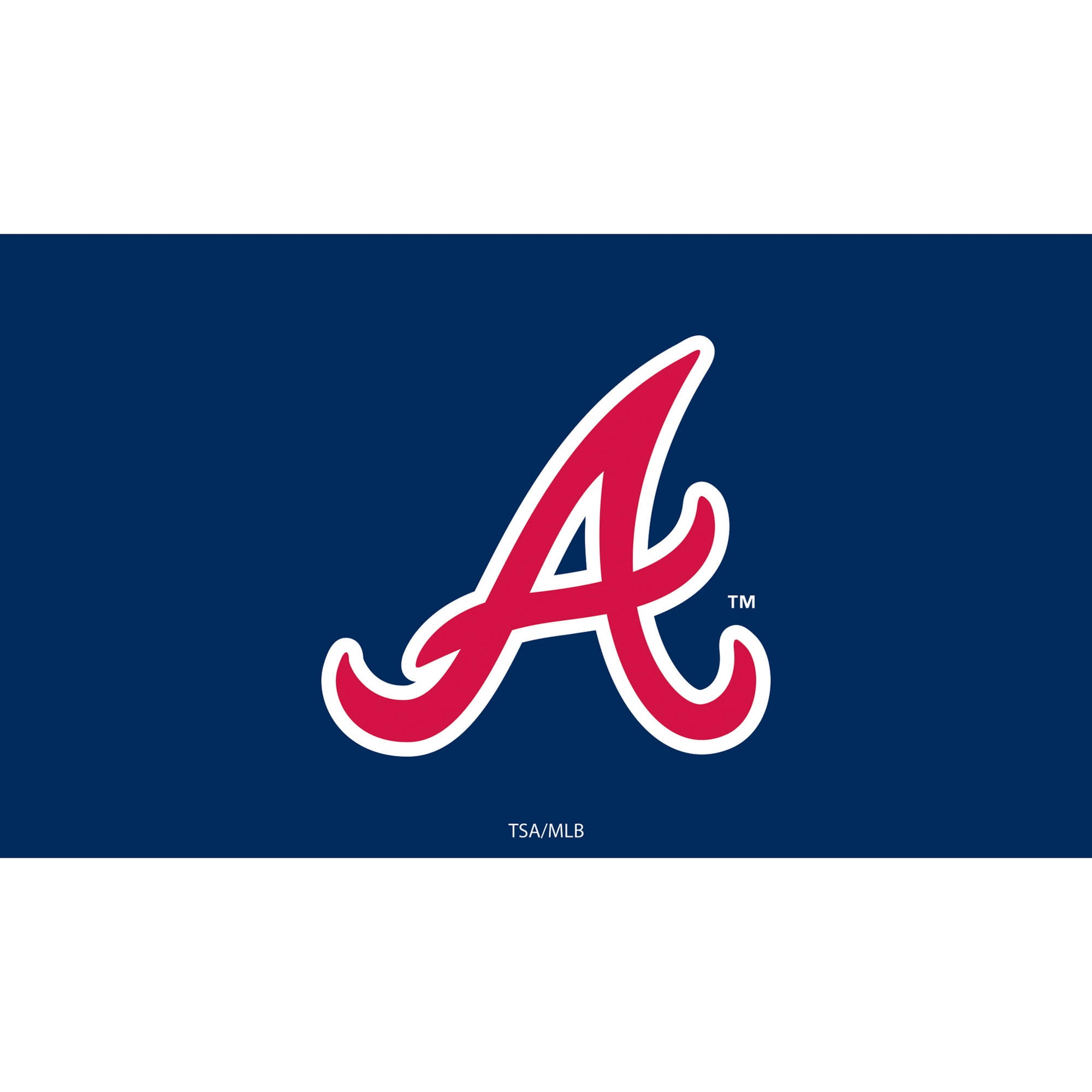 Atlanta Braves 28" x 16" Logo Indoor/Outdoor Trapper Mat - Walmart.com