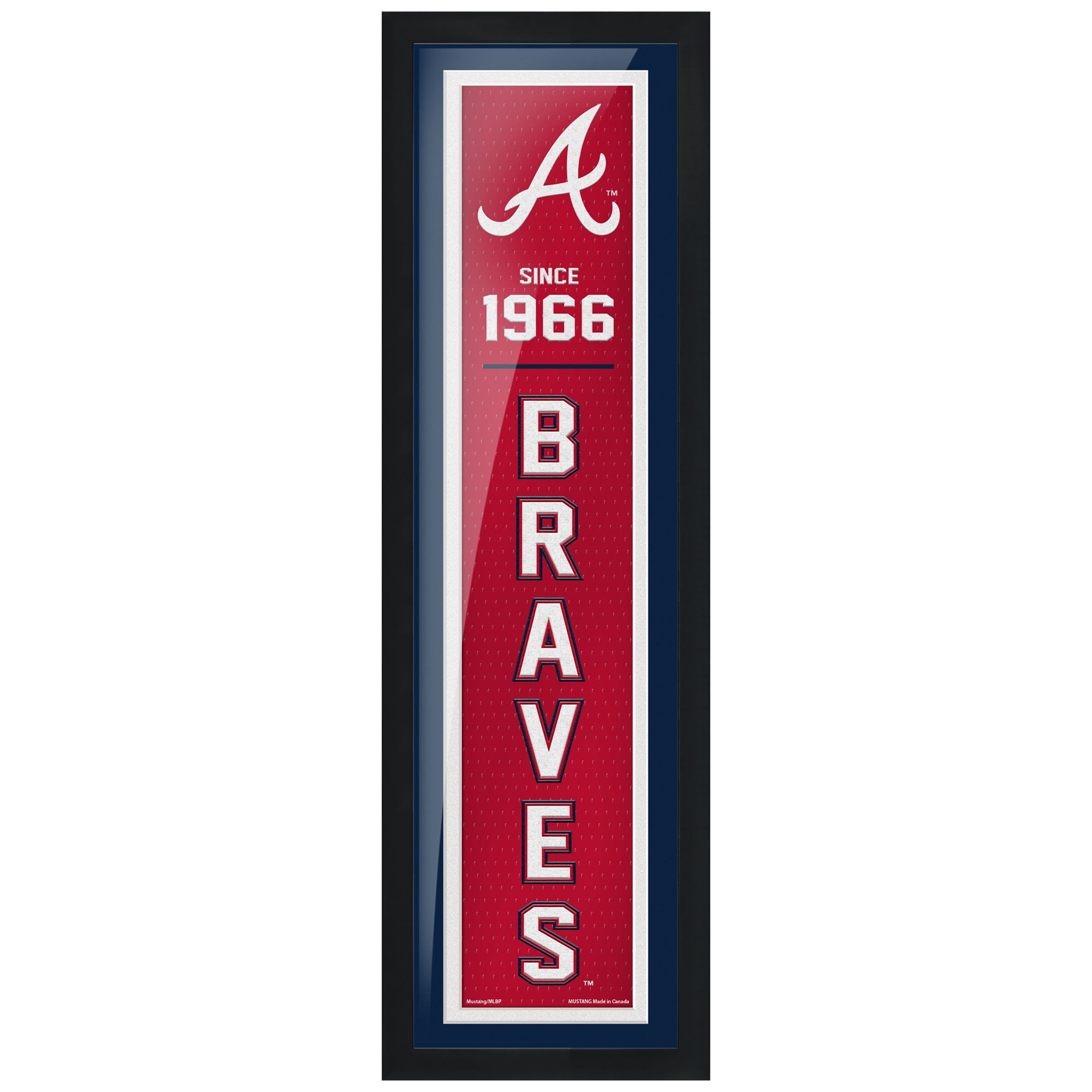 Atlanta Braves 6'' x 22'' Established Framed Artwork - Walmart.com