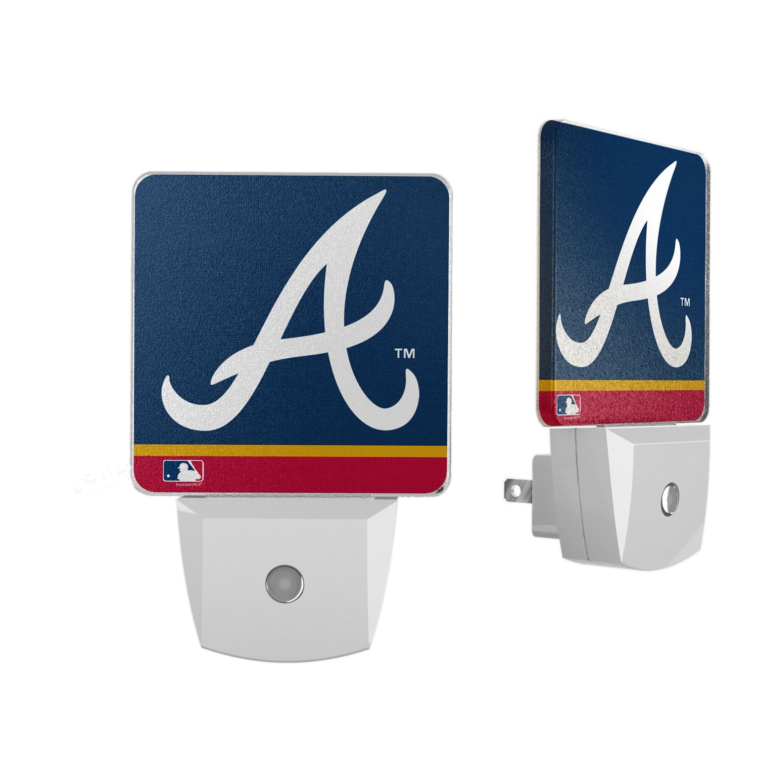 Atlanta Braves Alternate Logo Stripe Design Nightlight 2-Pack - Walmart.com