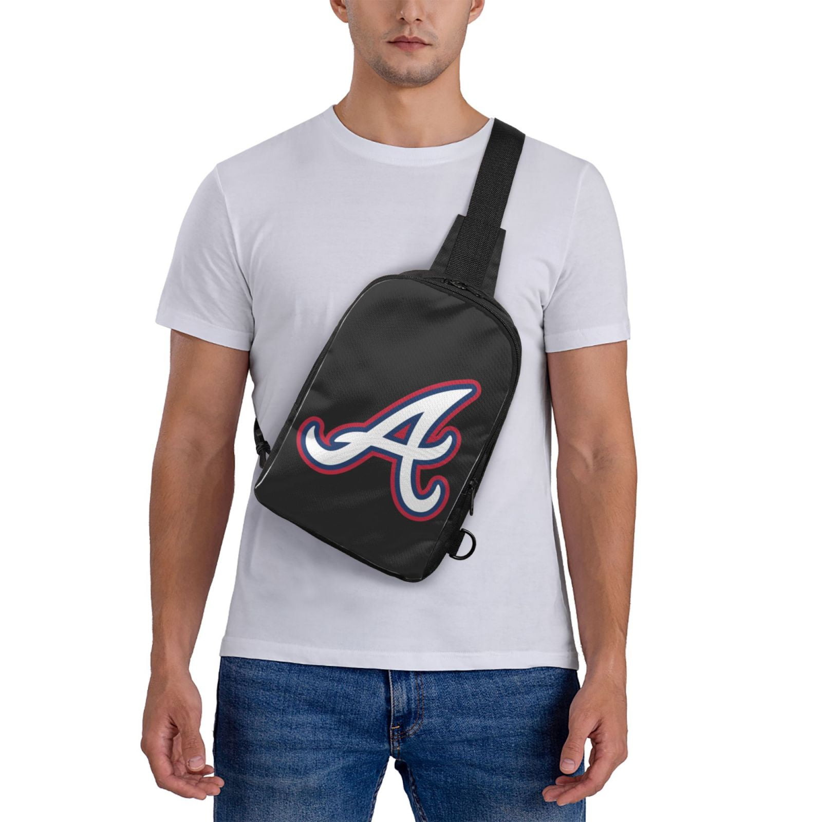 Atlanta_Braves Crossbody Sling Backpack Sling Bag Outdoors Hiking ...