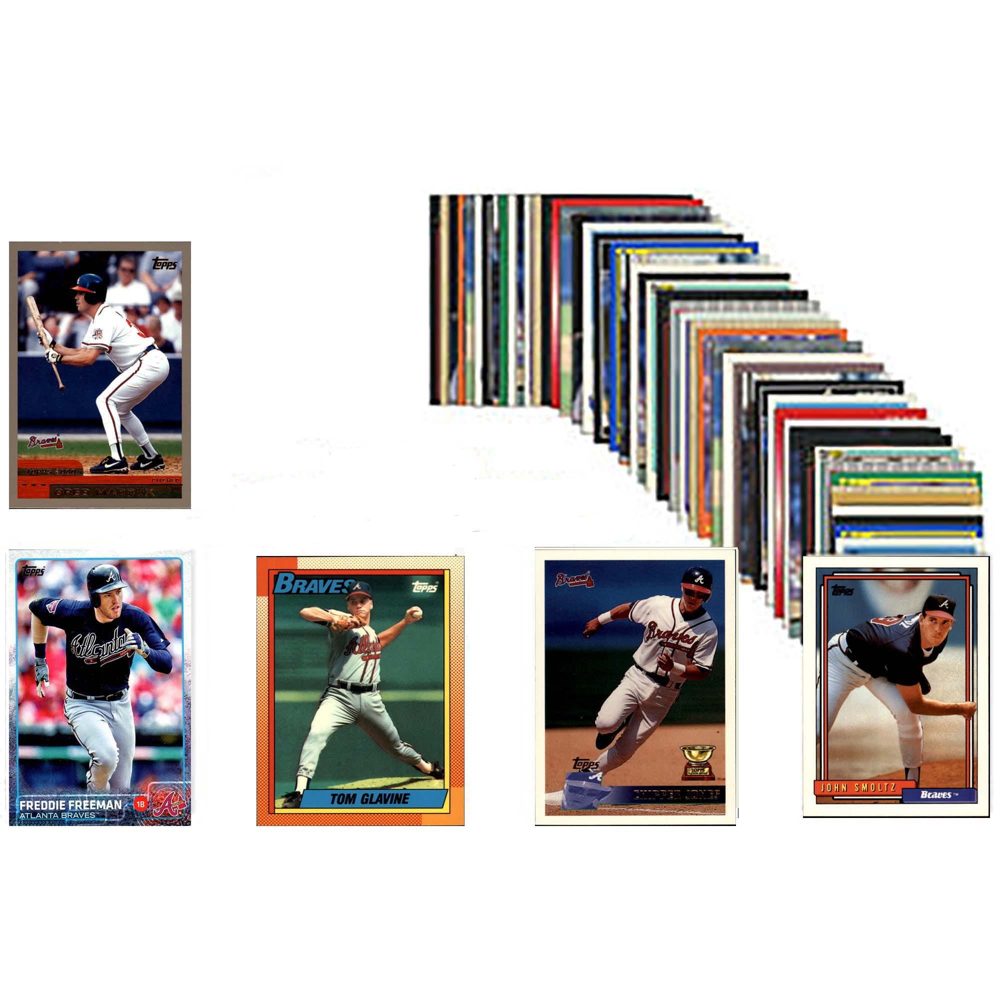 Atlanta Braves Trading Card 50-Count Set - Walmart.com