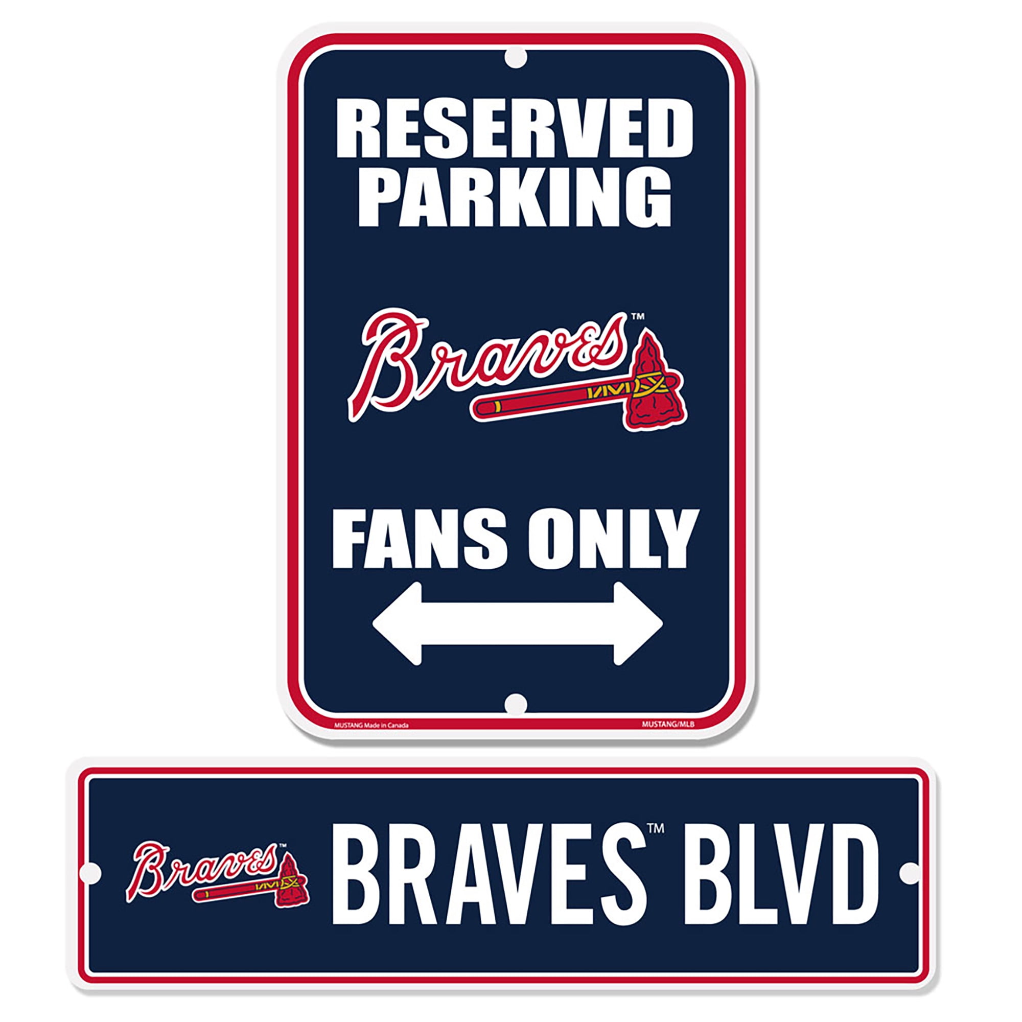 Atlanta Braves Two-Piece Sign Set - Walmart.com
