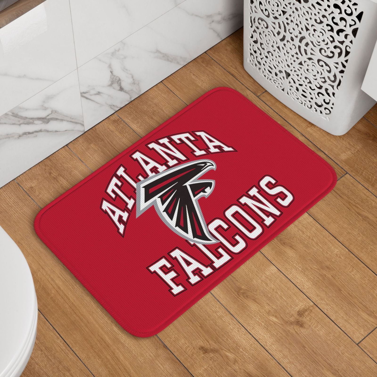 Atlanta Crystal Velvet Lock Edge Floor Mat 40" x 60", Football Team ...