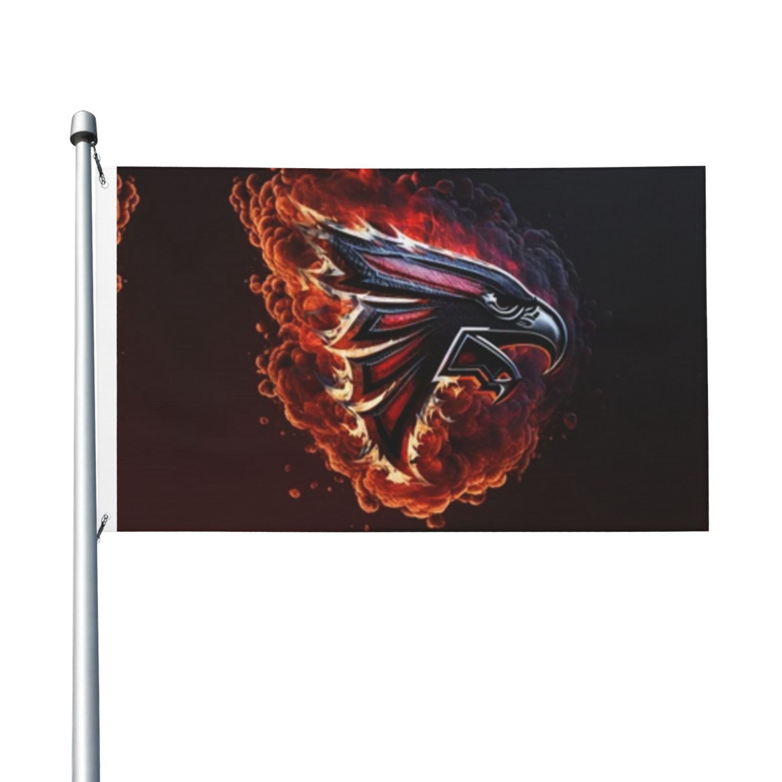 Falcons 3x5ft Three-Layer Double-Sided Football Flag Multi-Yard ...