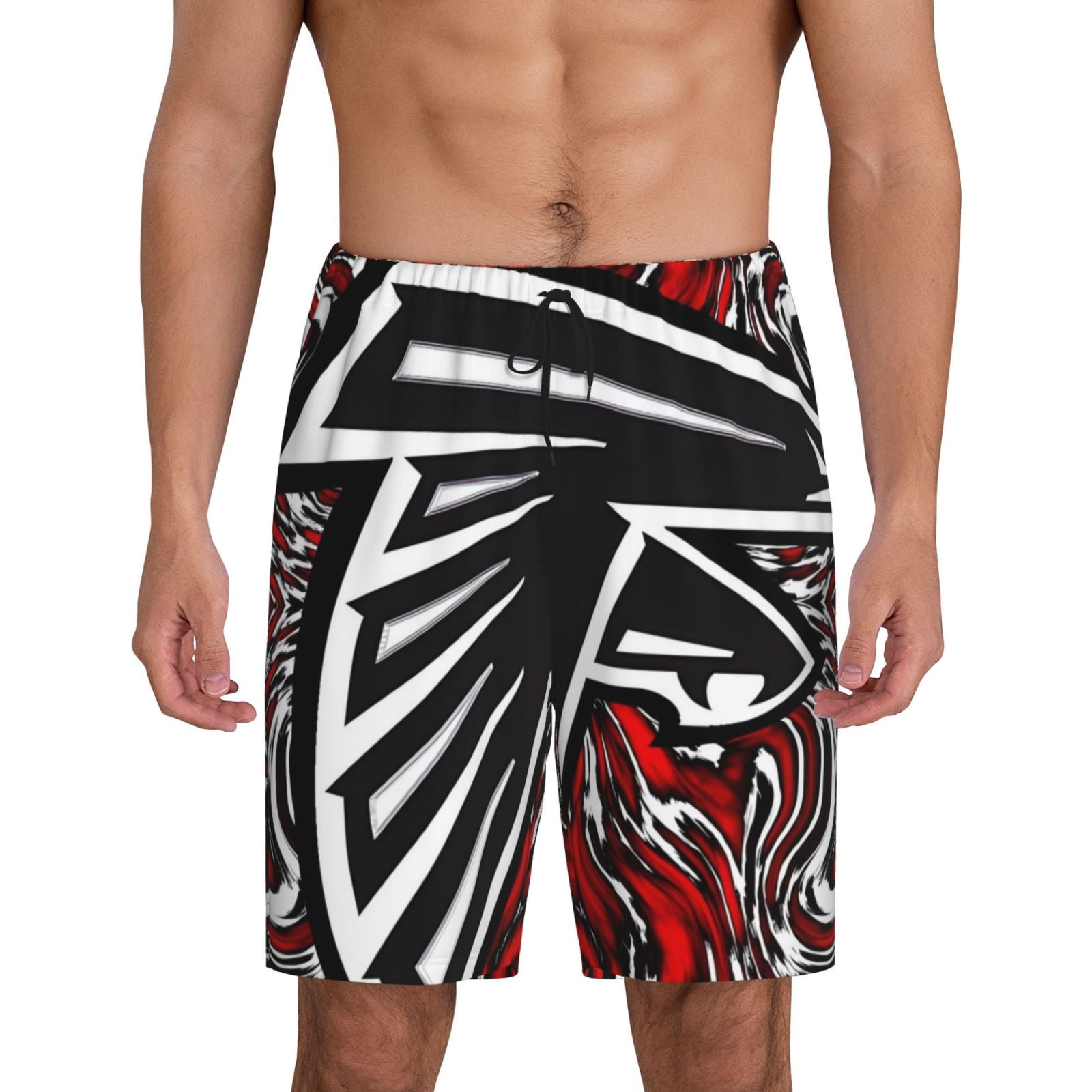 TEN_Atlanta Men's Short Pajama Pants Sports Short Football Team Logo ...