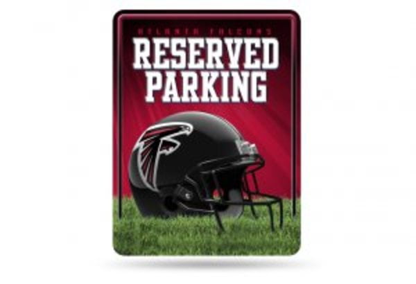 Atlanta Falcons Metal Parking Sign - Walmart.com