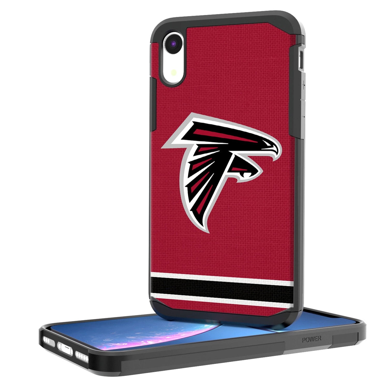 Atlanta Falcons iPhone Rugged Stripe Design Case - Walmart.com
